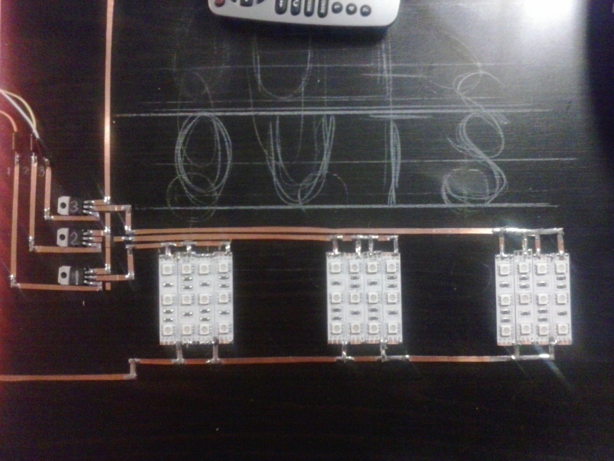 Remote Controlled Arduino Scoreboard Using LED Strips : 14 Steps (with ...