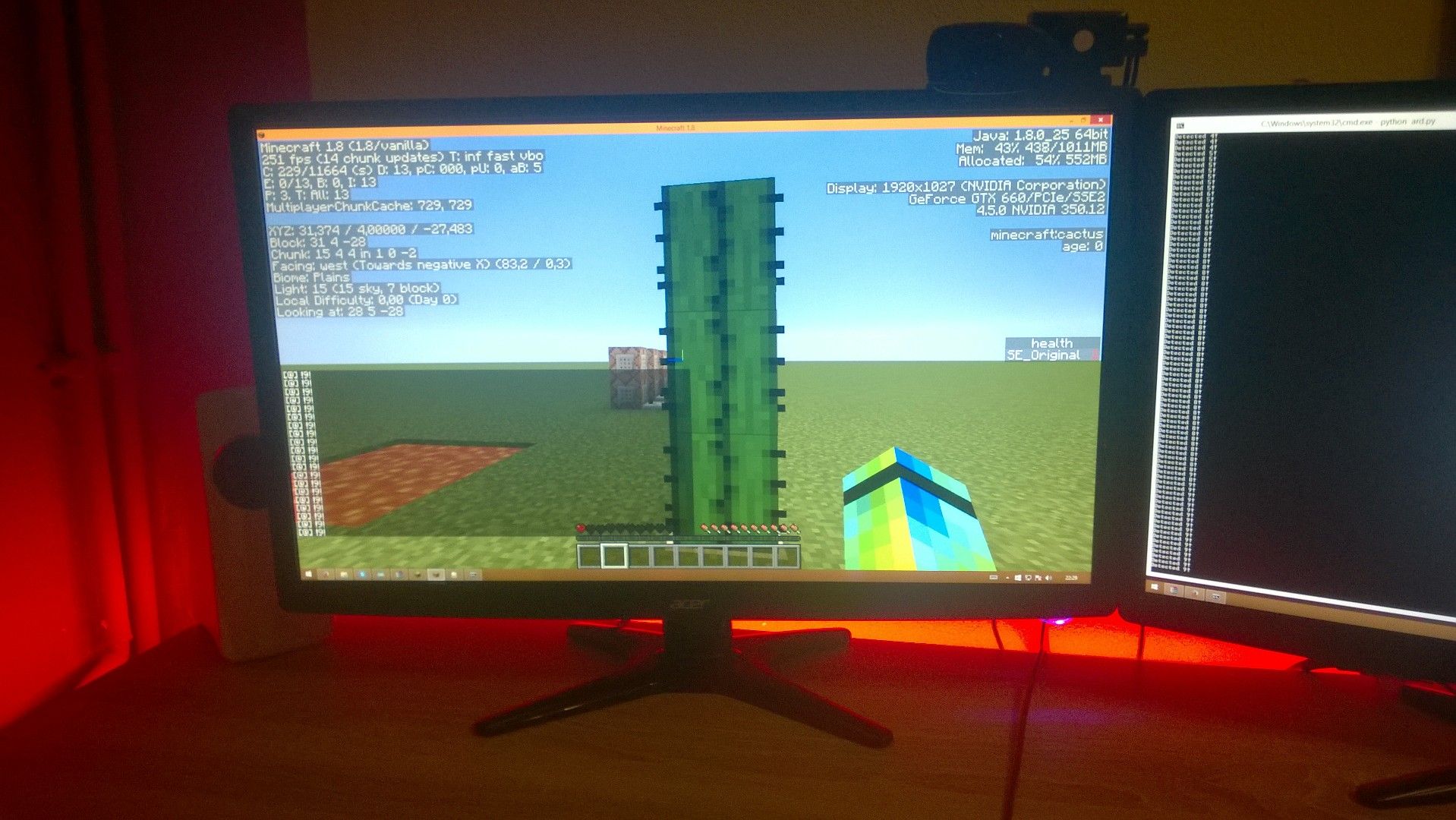 How to Make an RGB-LED Health Indicator for Minecraft - Arduino! : 5 Steps - Instructables