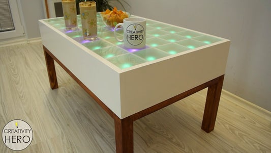 DIY Interactive LED Coffee Table : 16 Steps (with Pictures) - Instructables