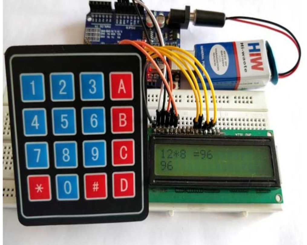 Arduino Calculator 6 Steps Instructables