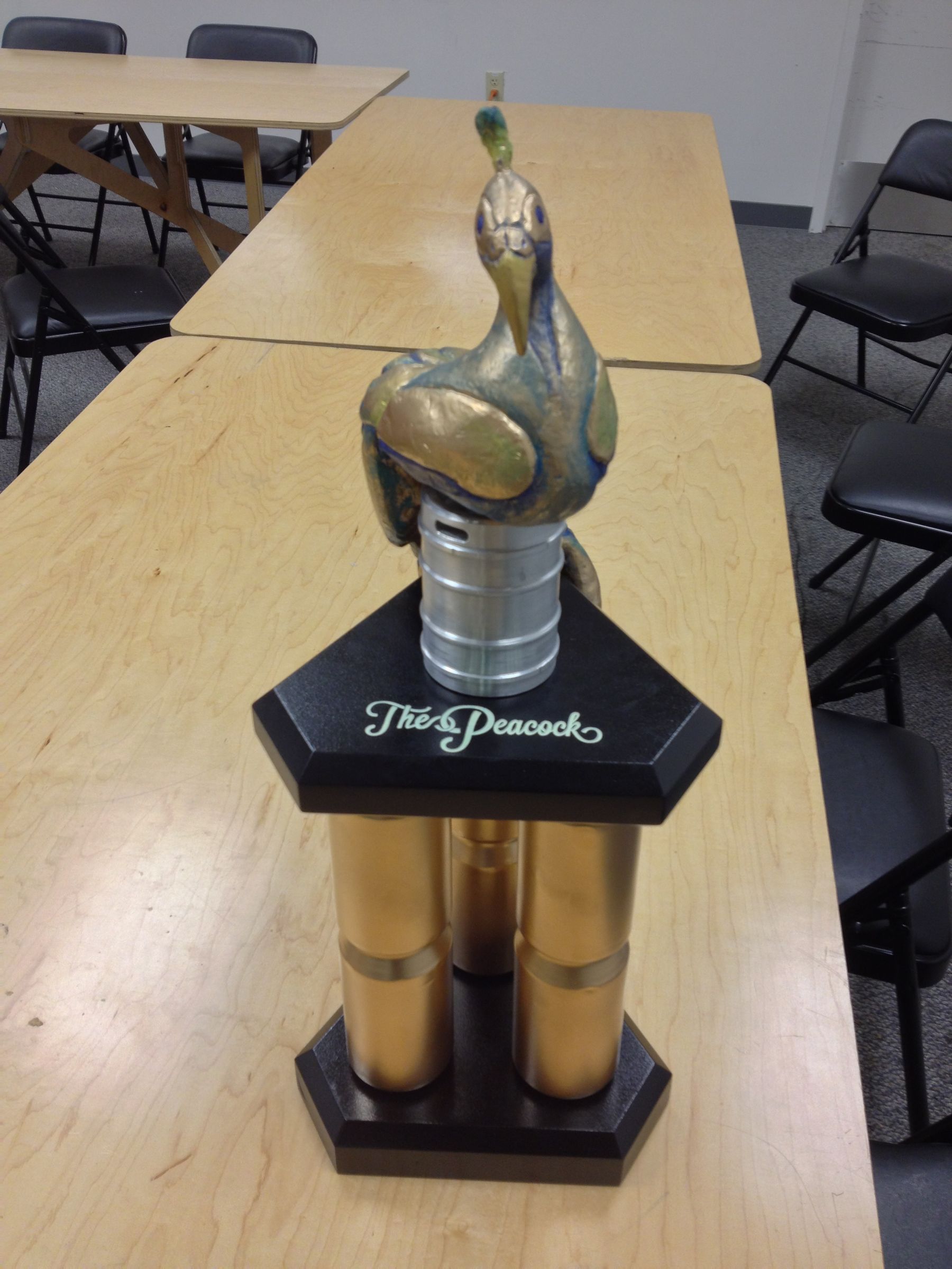 The Peacock - Making of a Trophy : 9 Steps - Instructables