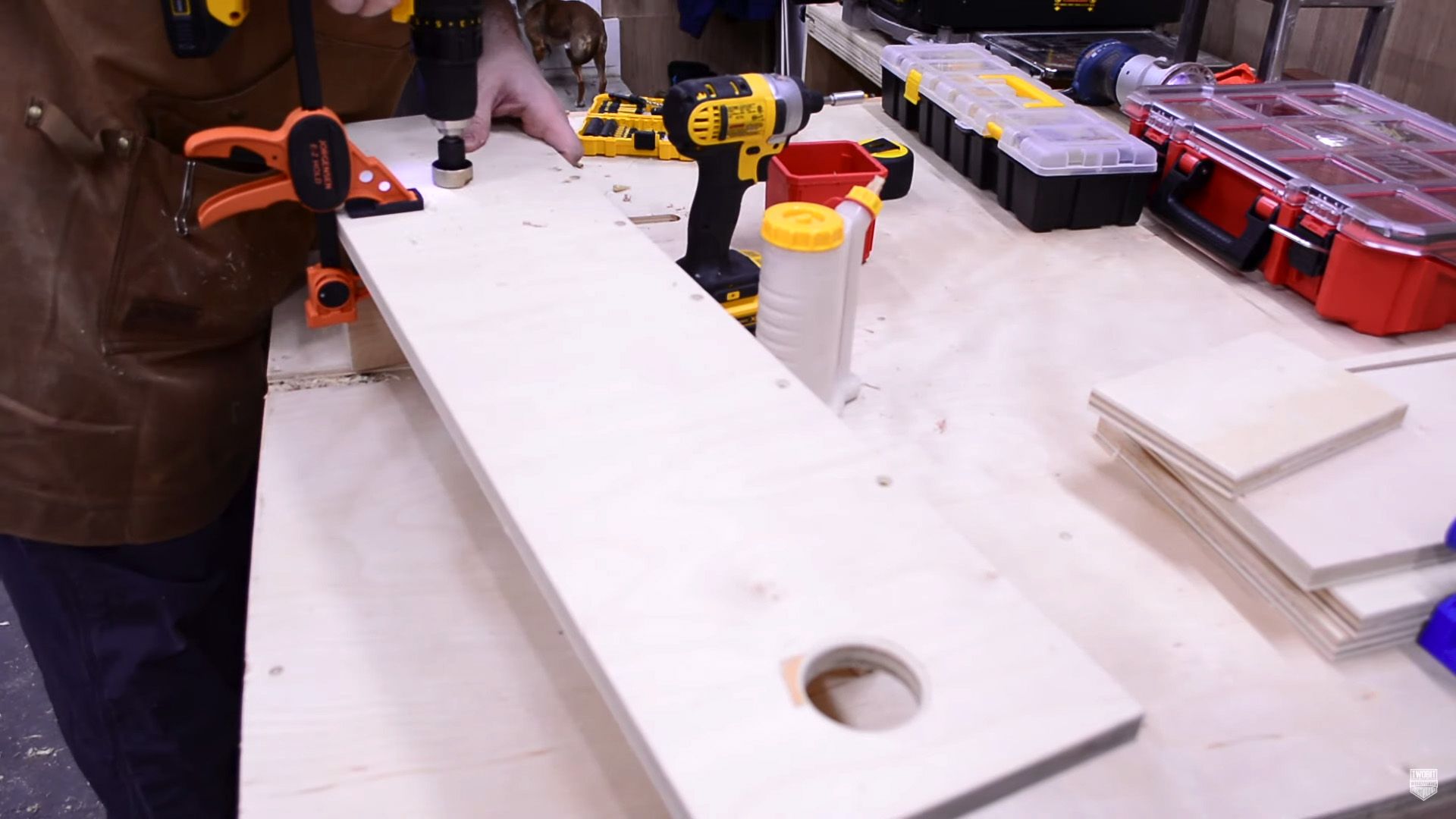 How to Build a Pocket Hole Workstation | DIY Woodworking Shop Project ...