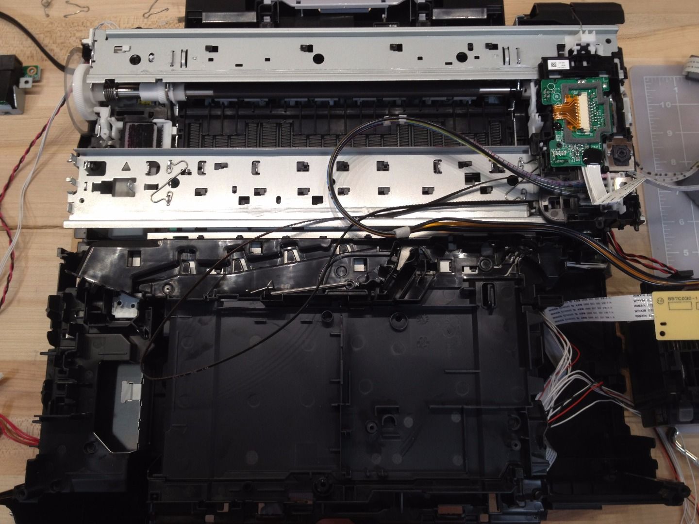 Disassembling a Brother MFC-J450DW Printer : 31 Steps - Instructables