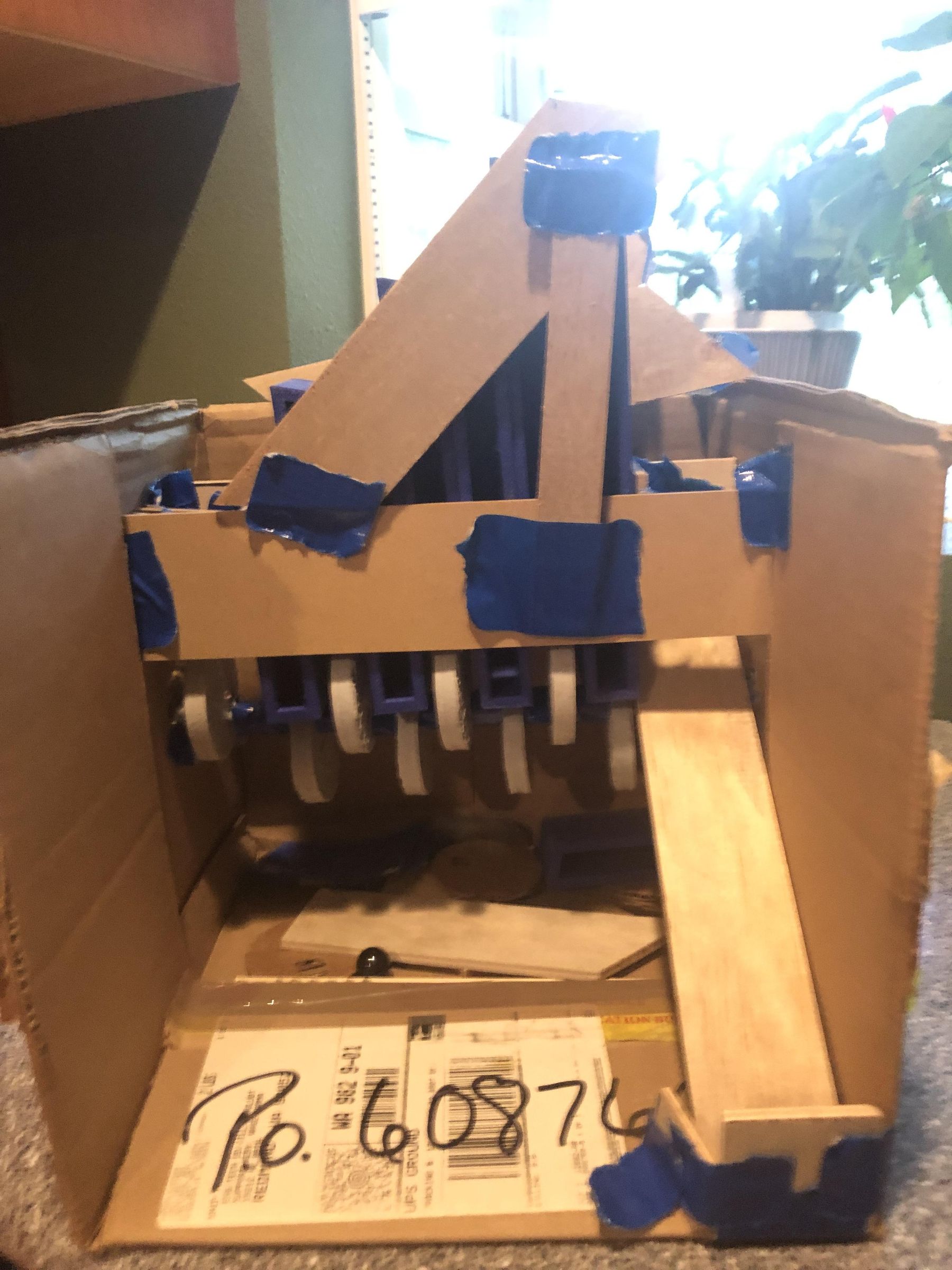 Cardboard Automata Stairs - Instructables
