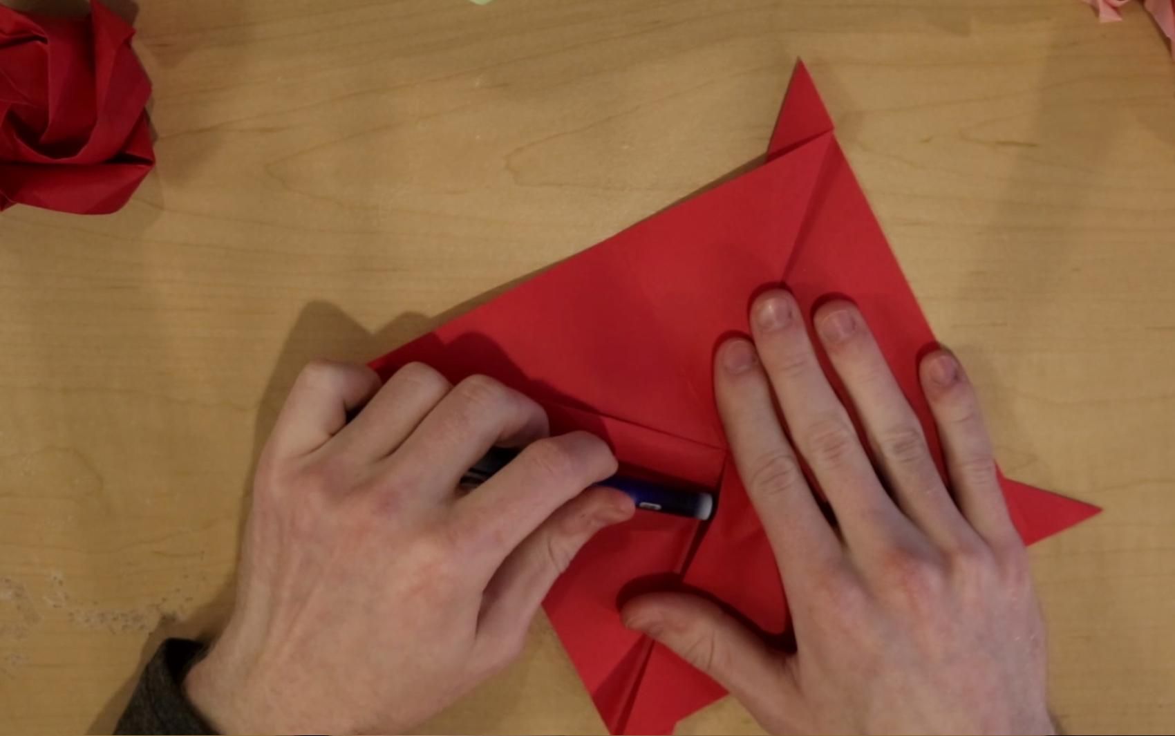 How to Make an Origami Rose : 14 Steps (with Pictures) - Instructables