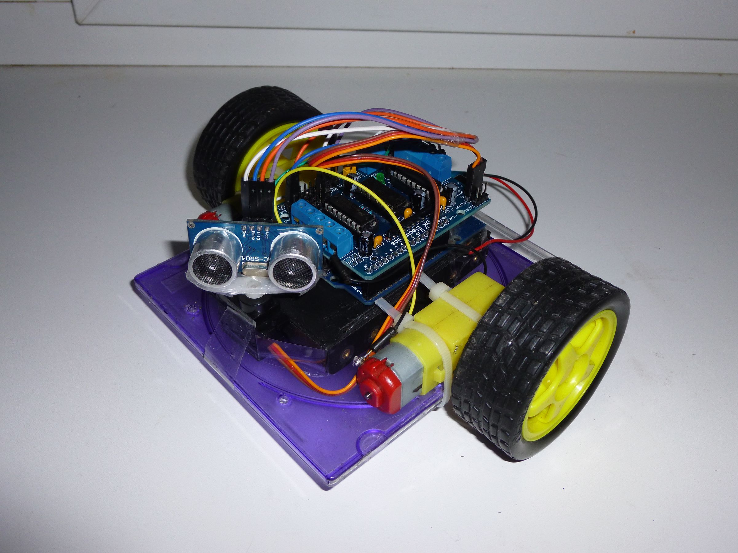 Arduino HC-SR04 Ultrasonic Rover : 5 Steps (with Pictures) - Instructables