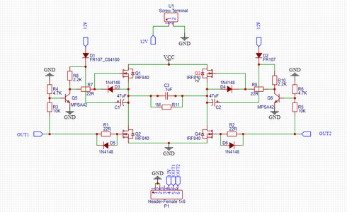 Make Your Own H-Bridge Circuit for Inverters : 8 Steps (with Pictures ...