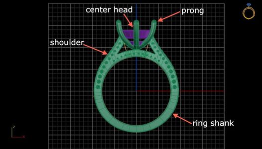 Custom Platinum Engagement Ring- From CAD to Finish : 15 Steps ...