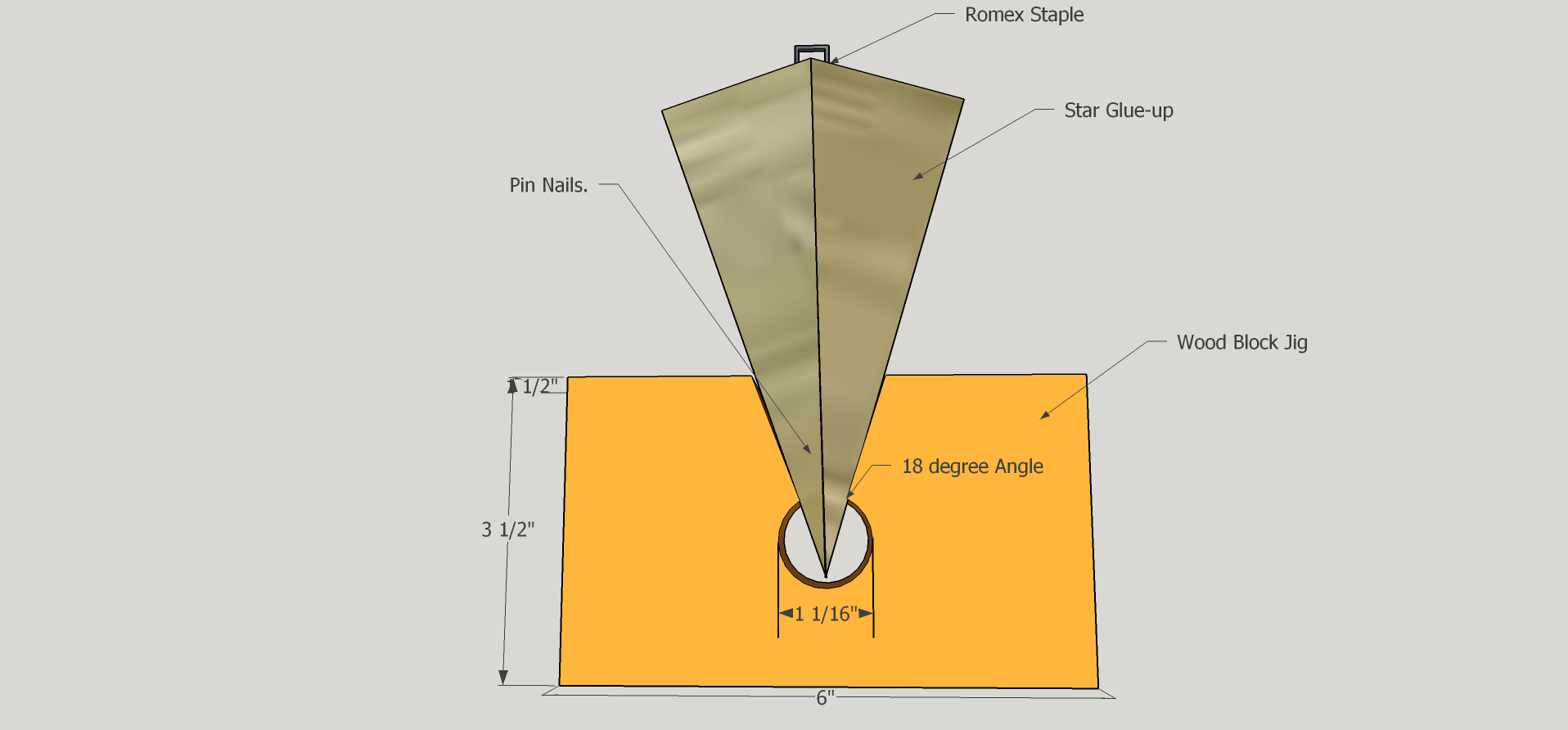 How to Make a 24 Inch Wooden Star With a 2x4 : 17 Steps (with Pictures ...