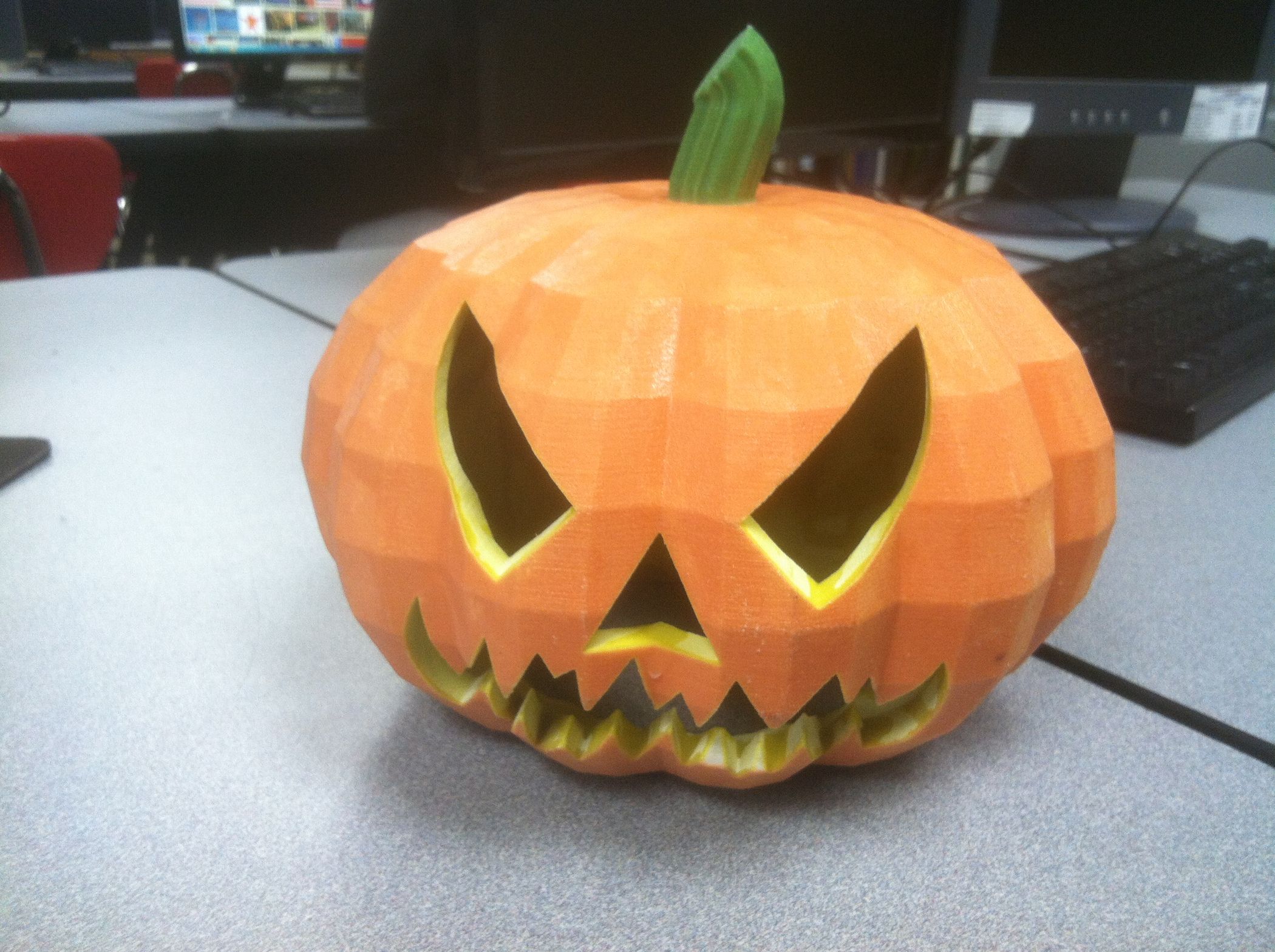Spooky 3D Jack O' Lantern - Instructables