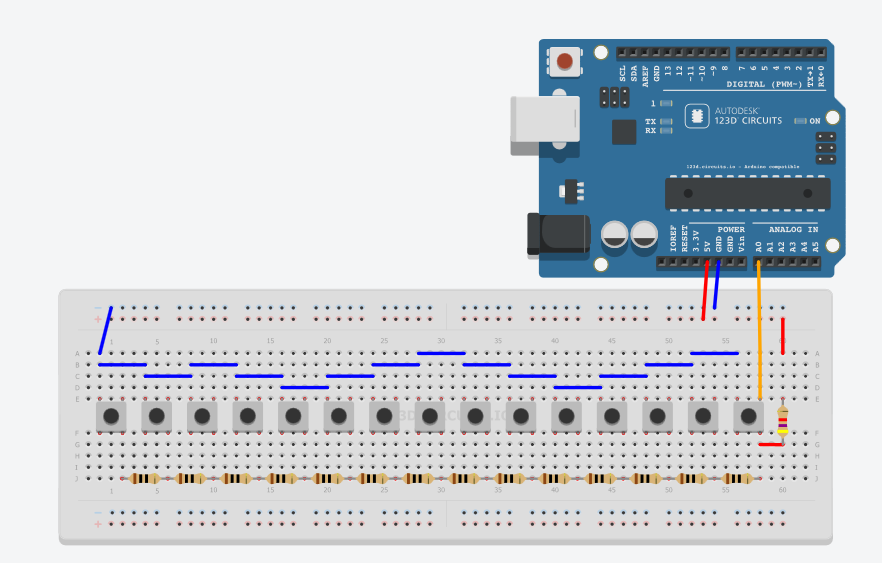 Multiple Buttons With a Single Pin : 3 Steps (with Pictures ...
