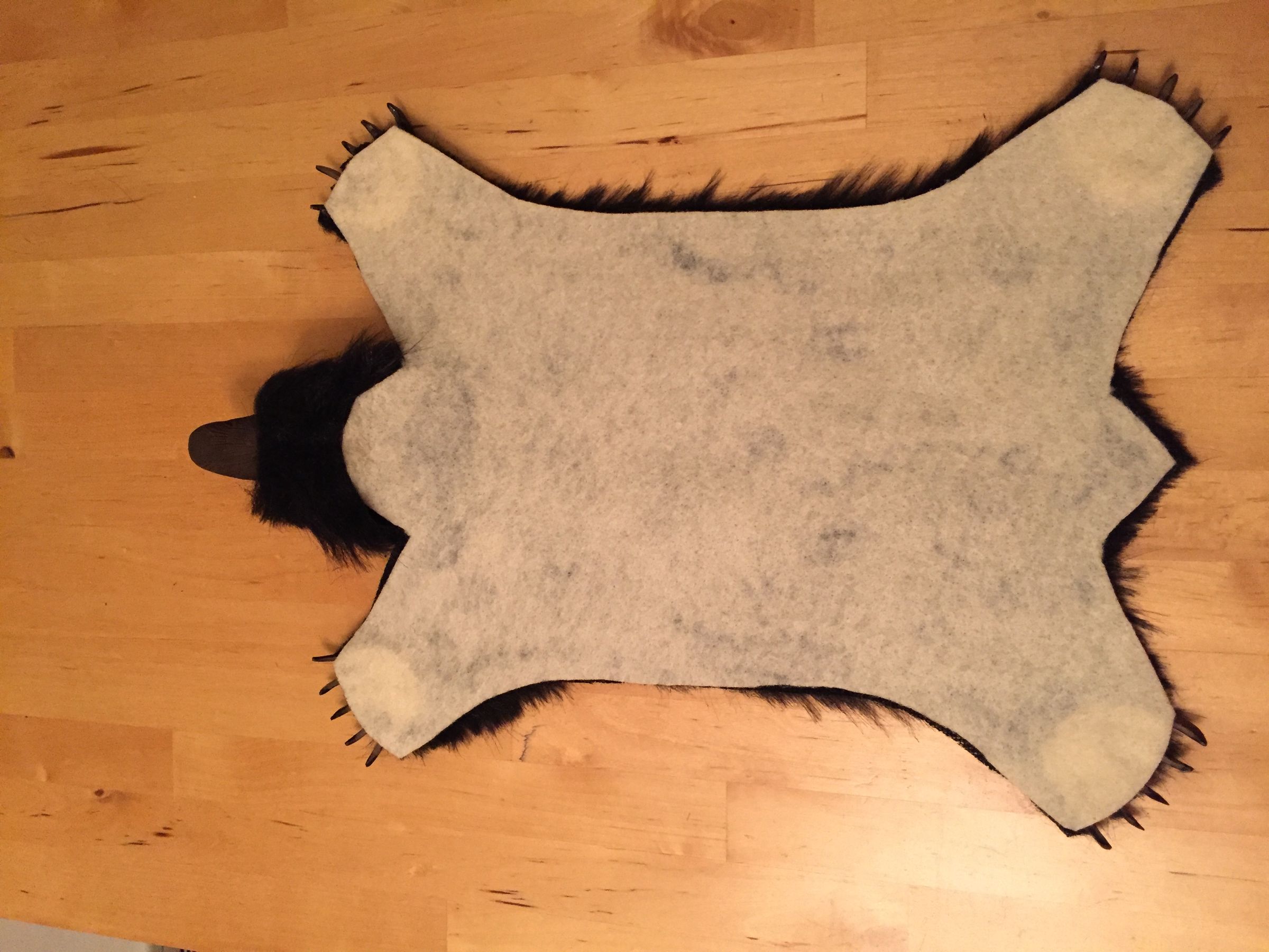 Bear Skin Rug - Faux Fur Miniature : 6 Steps (with Pictures ...