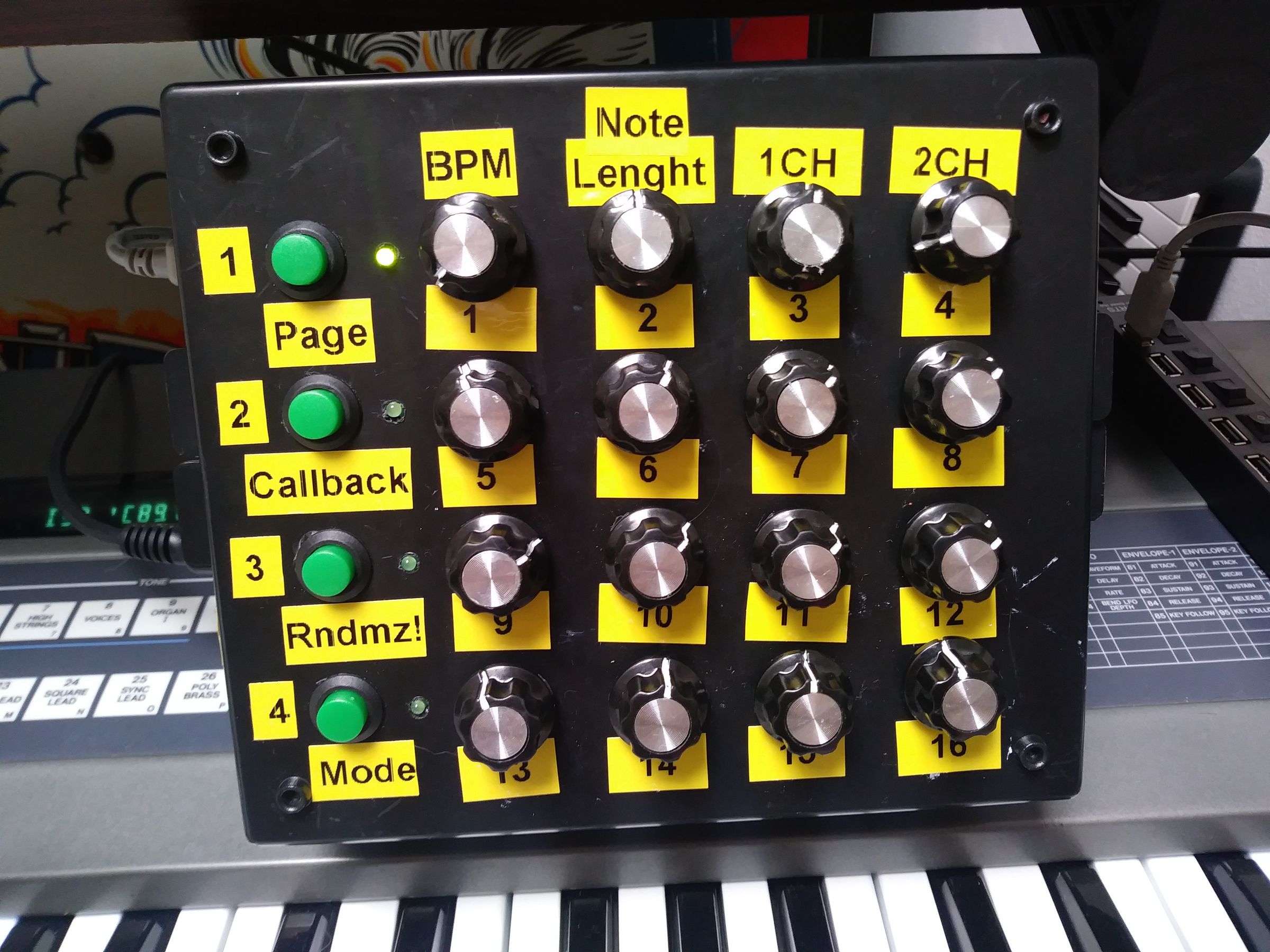 (almost) Universal MIDI SysEx CC Programmer (and Sequencer...) : 7 ...