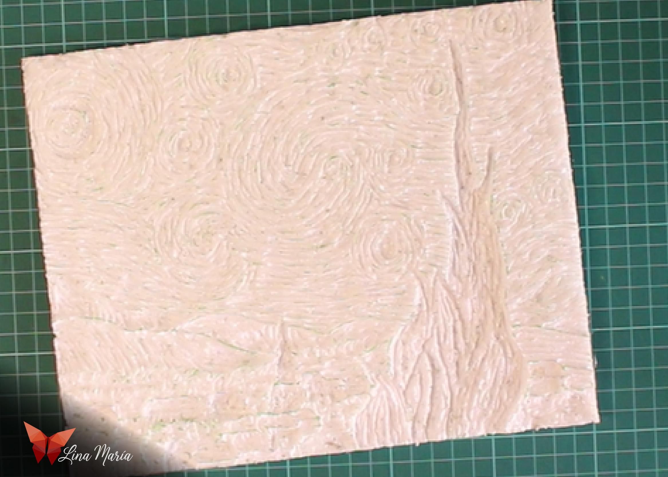 DIY Relief Painting - Starry Night : 25 Steps (with Pictures ...