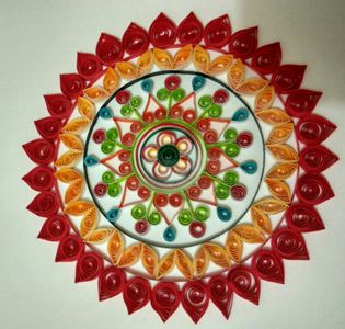 Quilled Mandala : 5 Steps - Instructables