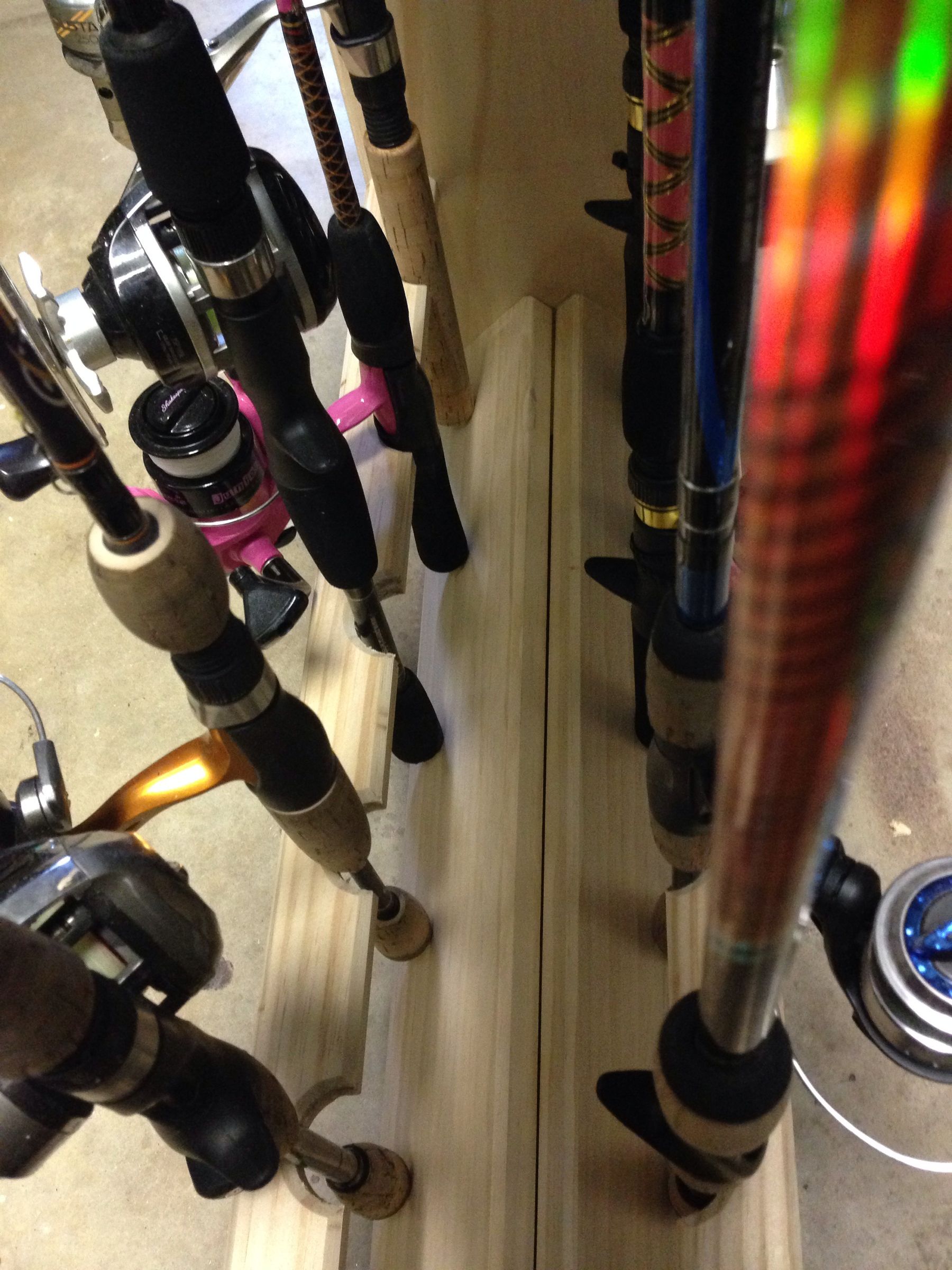 Fishing Rod Rack : 7 Steps - Instructables