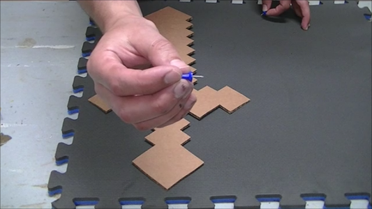 How to Make a Minecraft Sword From EVA Foam : 7 Steps (with Pictures ...