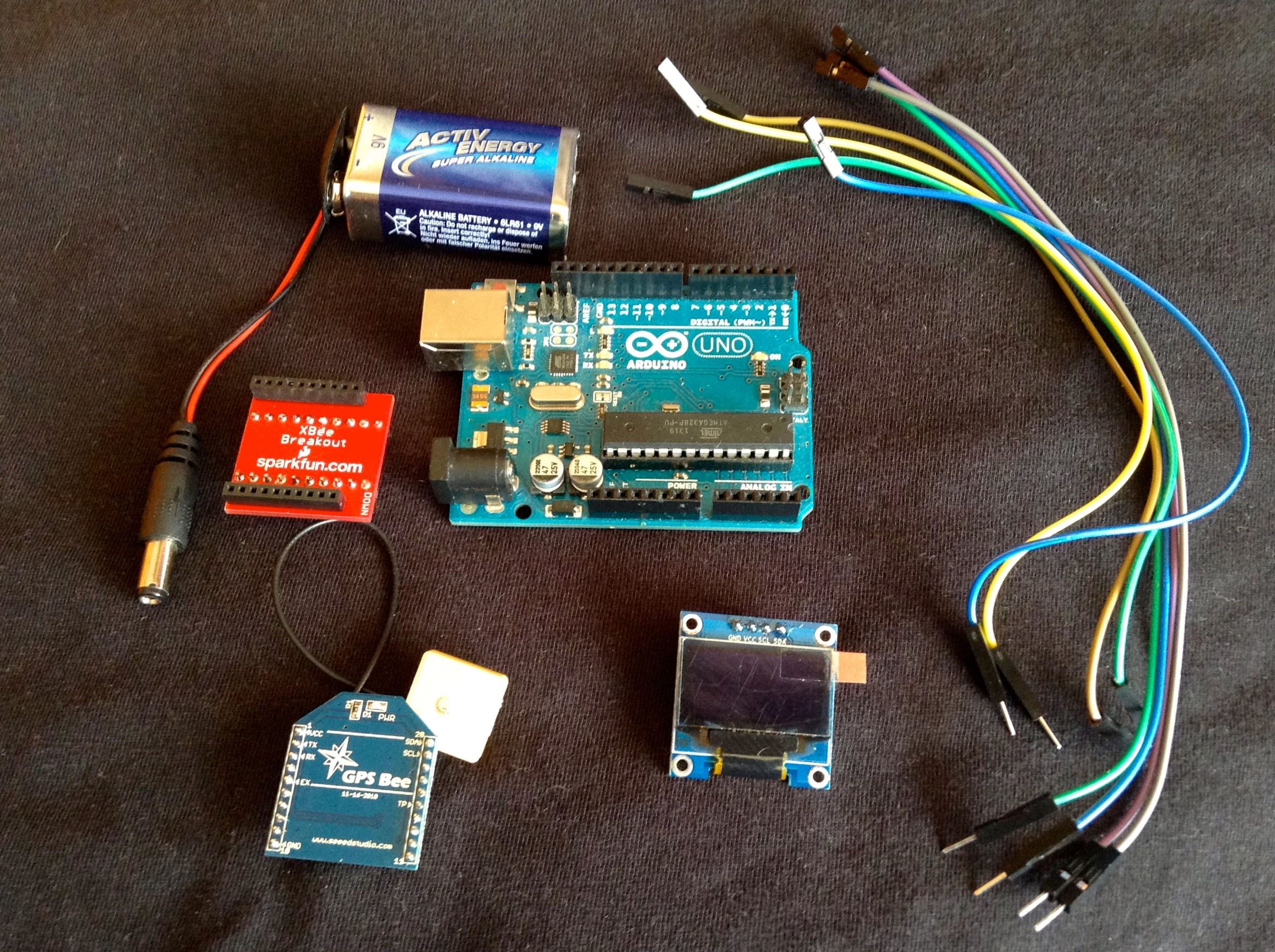 Simple Arduino GPS With OLED : 5 Steps - Instructables