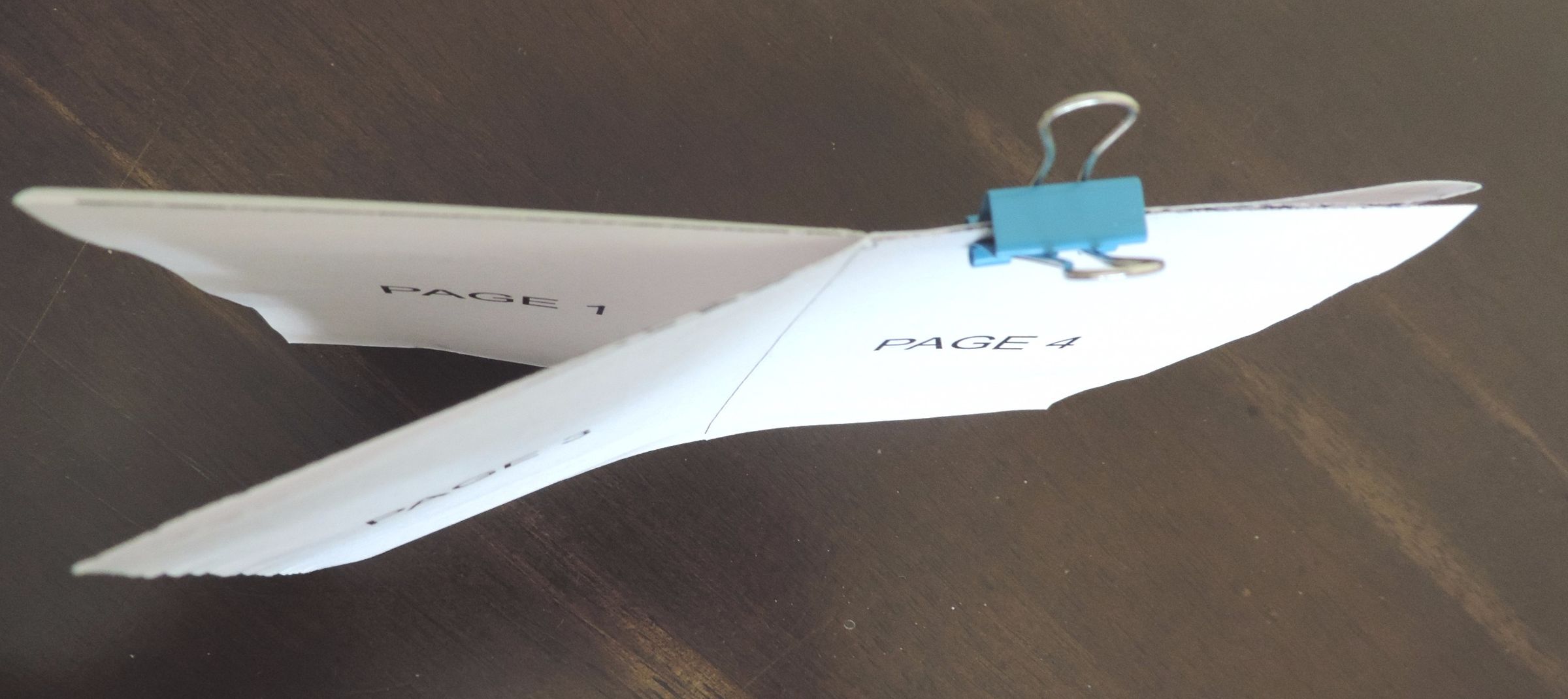 A One Sheet of Paper Booklet : 5 Steps - Instructables