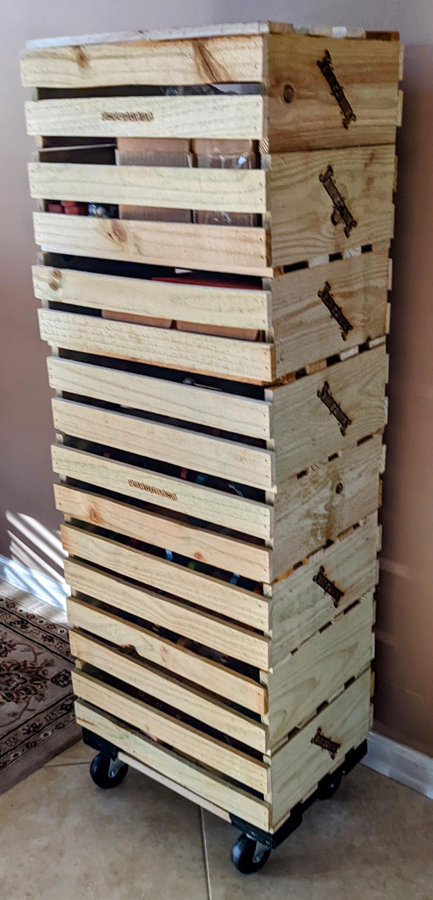 Cheap Stackable Wooden Crates : 7 Steps (with Pictures) - Instructables