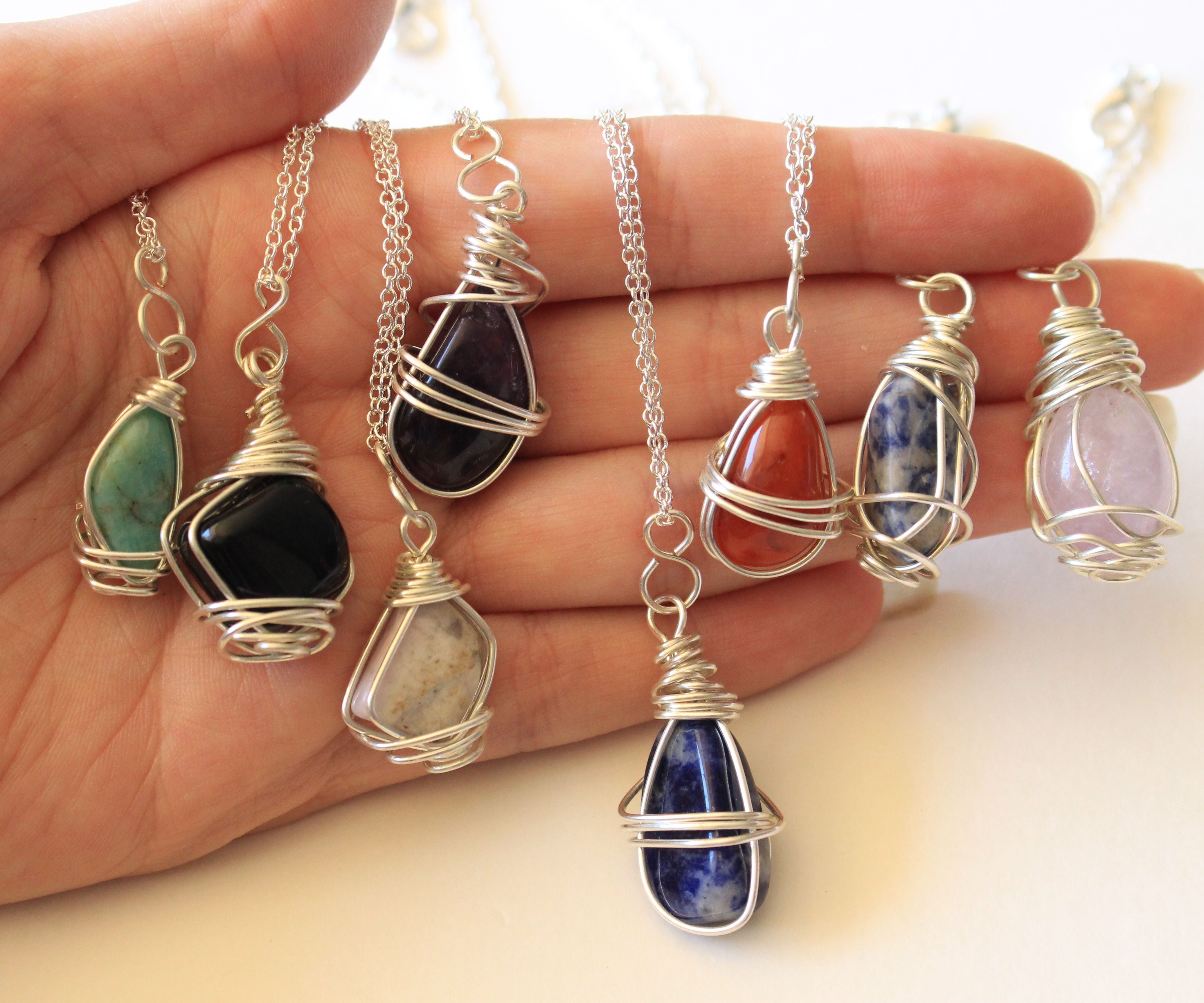 Wire Wrapped Stone Pendants 11 Steps with Pictures Instructables Wire Wrapped Stone Pendants 11 Steps with Pictures Instructables