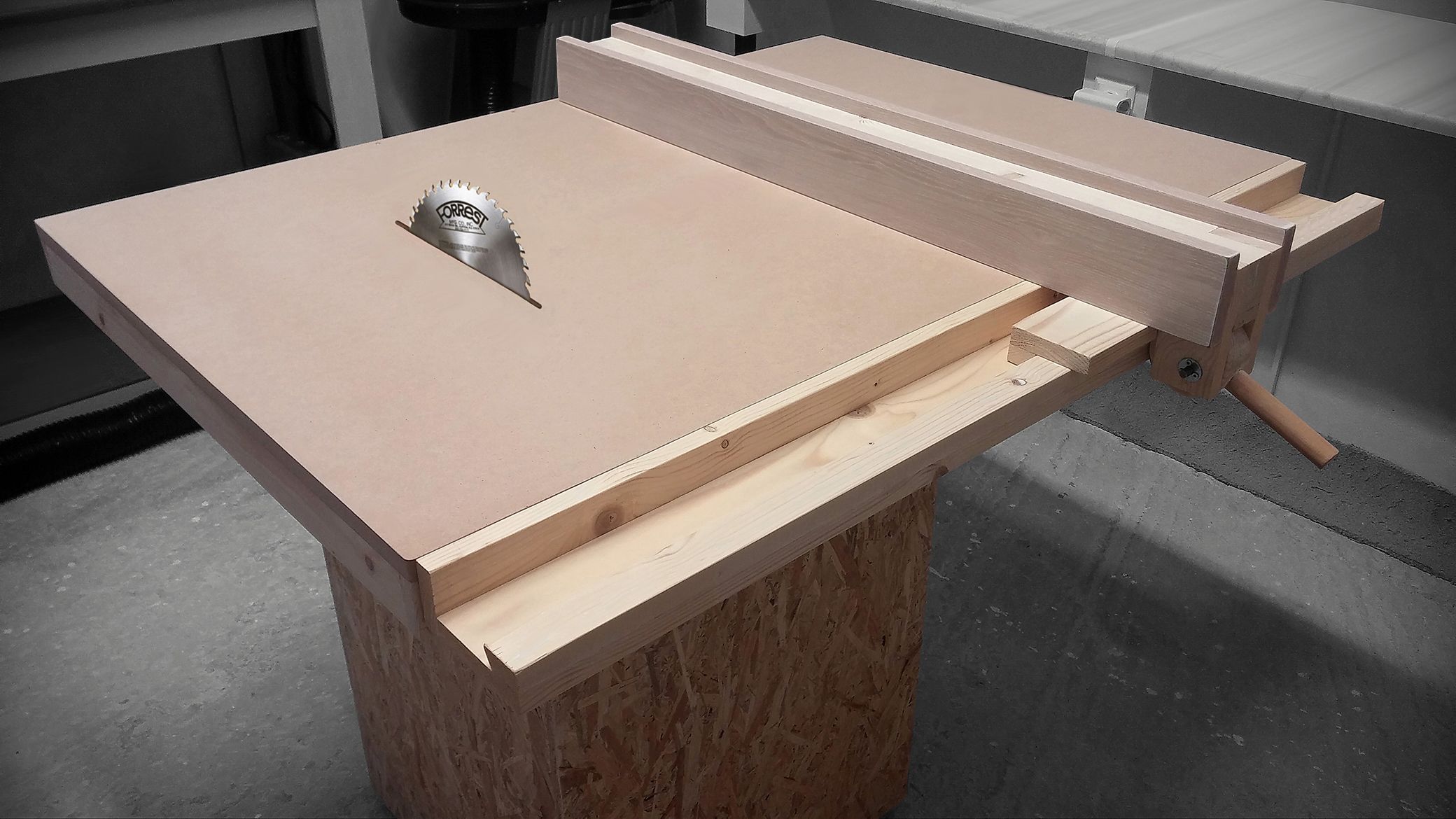 Homemade Table Saw Fence System | Easy Simple New Style : 25 Steps ...