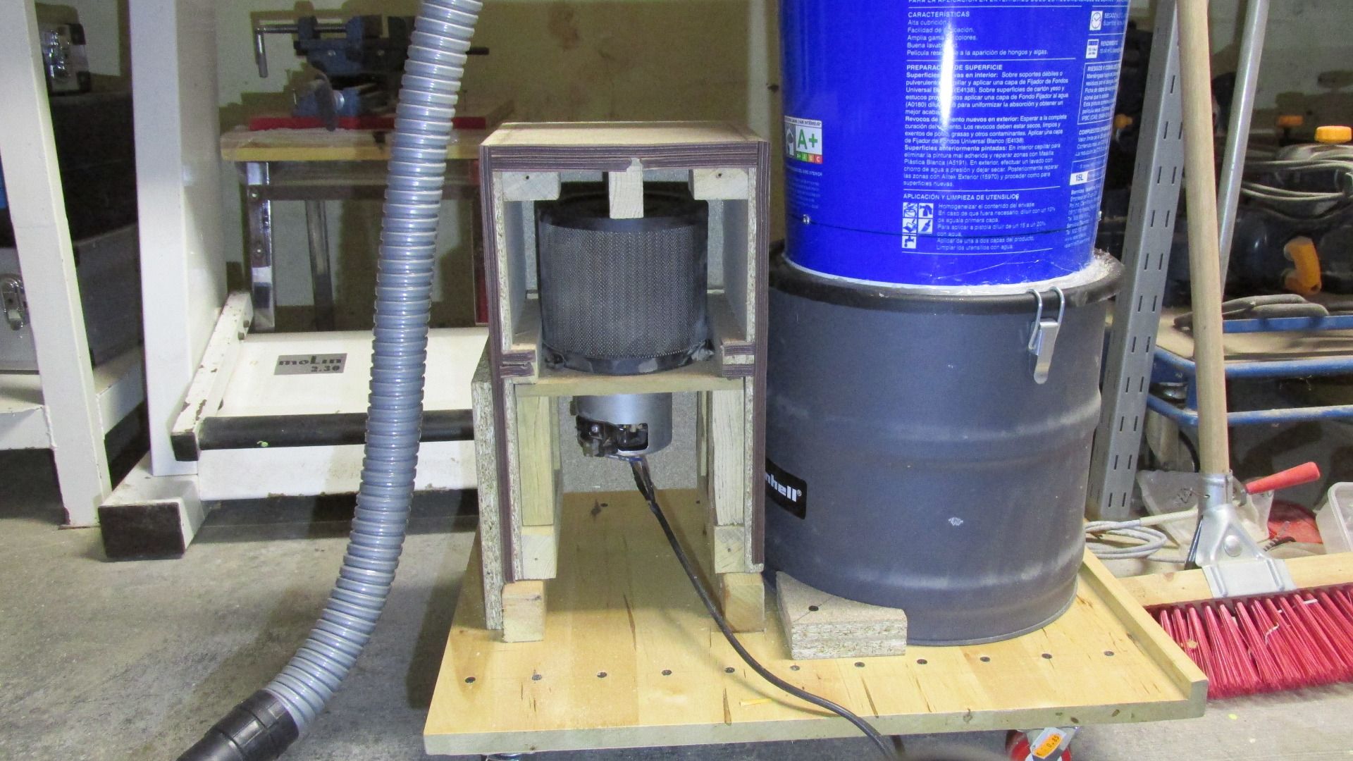 Cheap Cyclone-based Vacuum Cleaner Made From Scratch : 4 Steps (with ...