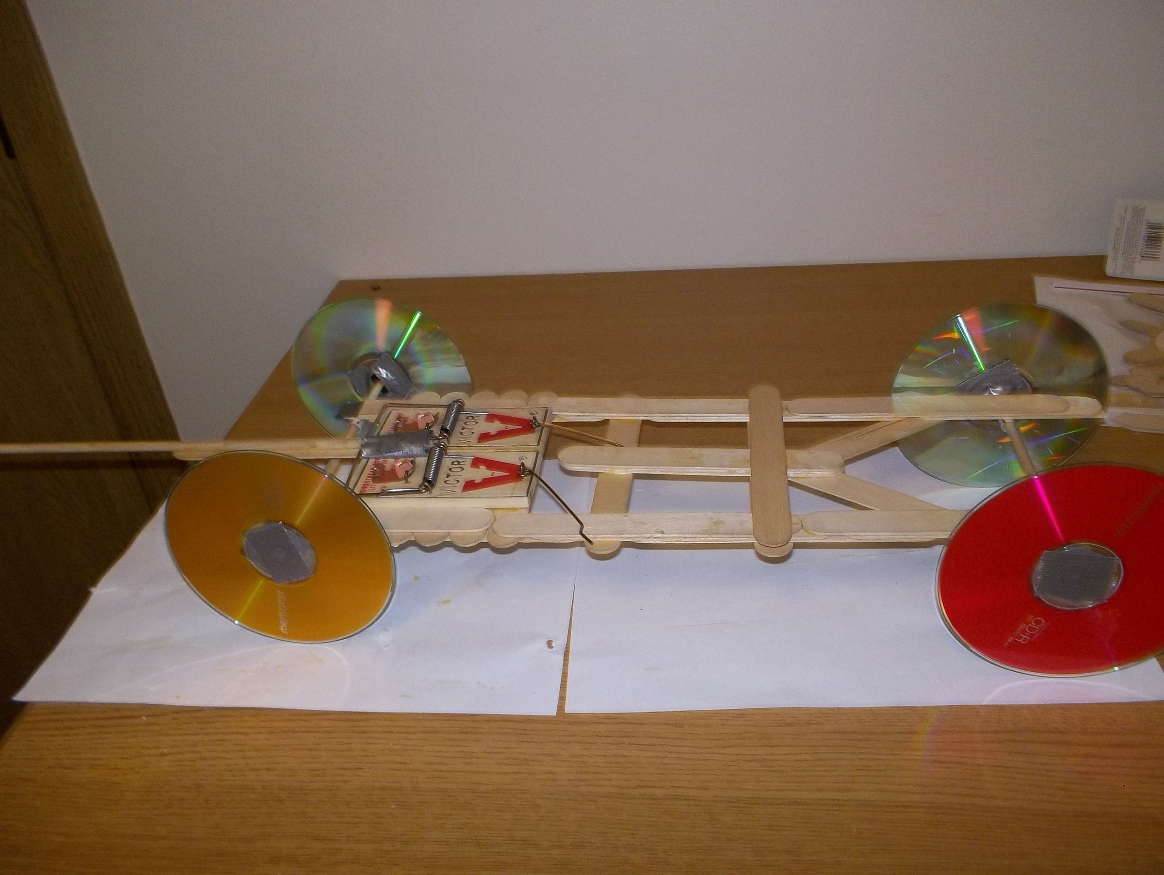 Long Distance Mousetrap Car : 16 Steps - Instructables