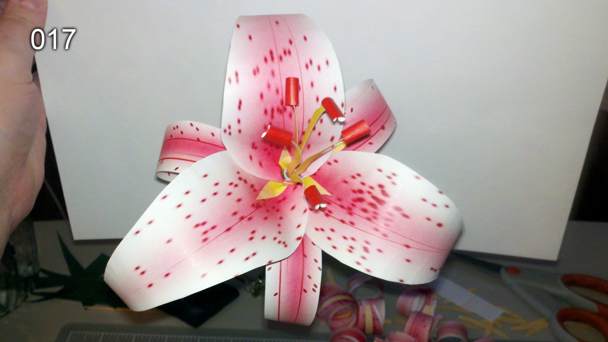 Papercraft Stargazer Lily Bouquet : 8 Steps (with Pictures) - Instructables