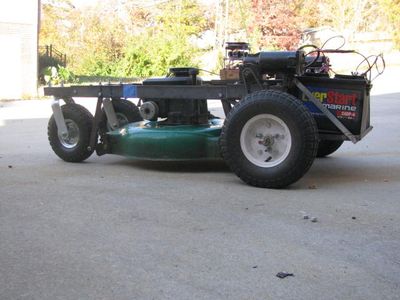 Arduino R/C Lawnmower (painted) : 11 Steps (with Pictures) - Instructables