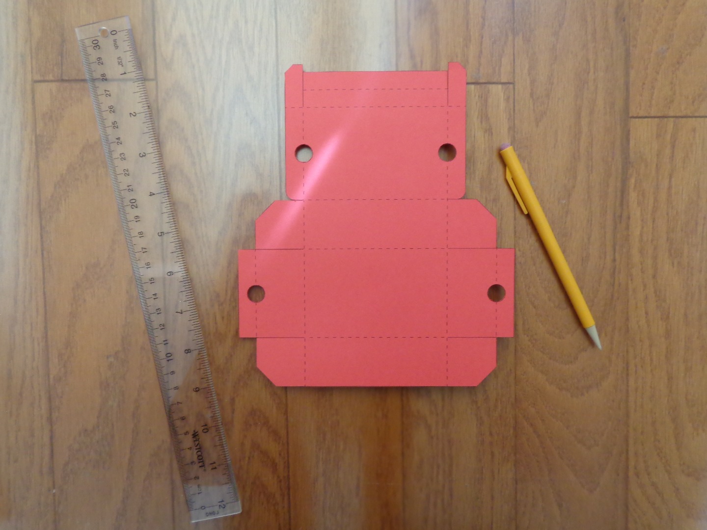 DIY Mini-Papercraft Shoe Box/Gift Box : 9 Steps (with Pictures ...