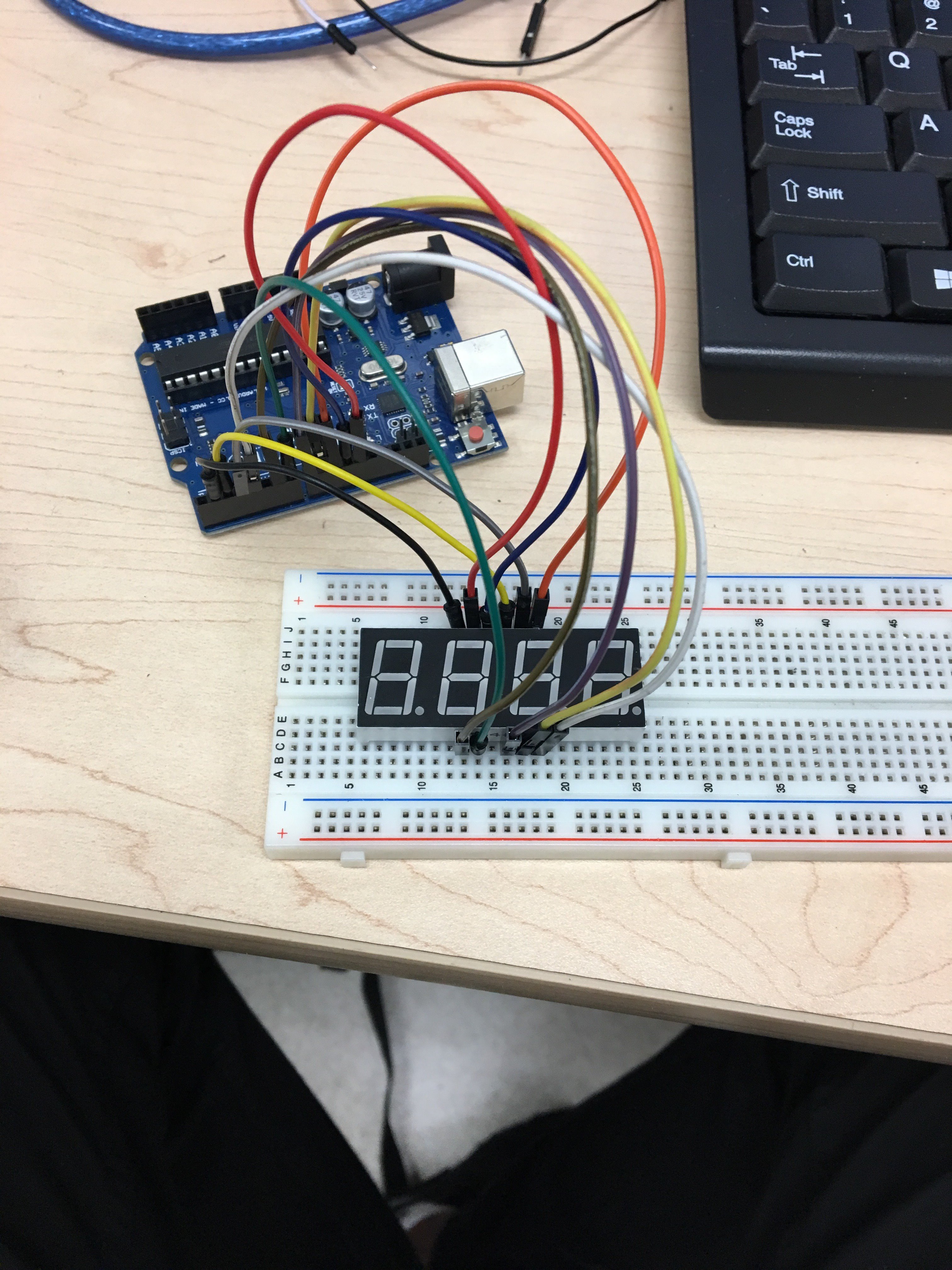 4 Digit 7-Segment Timer With Reset Button : 5 Steps - Instructables