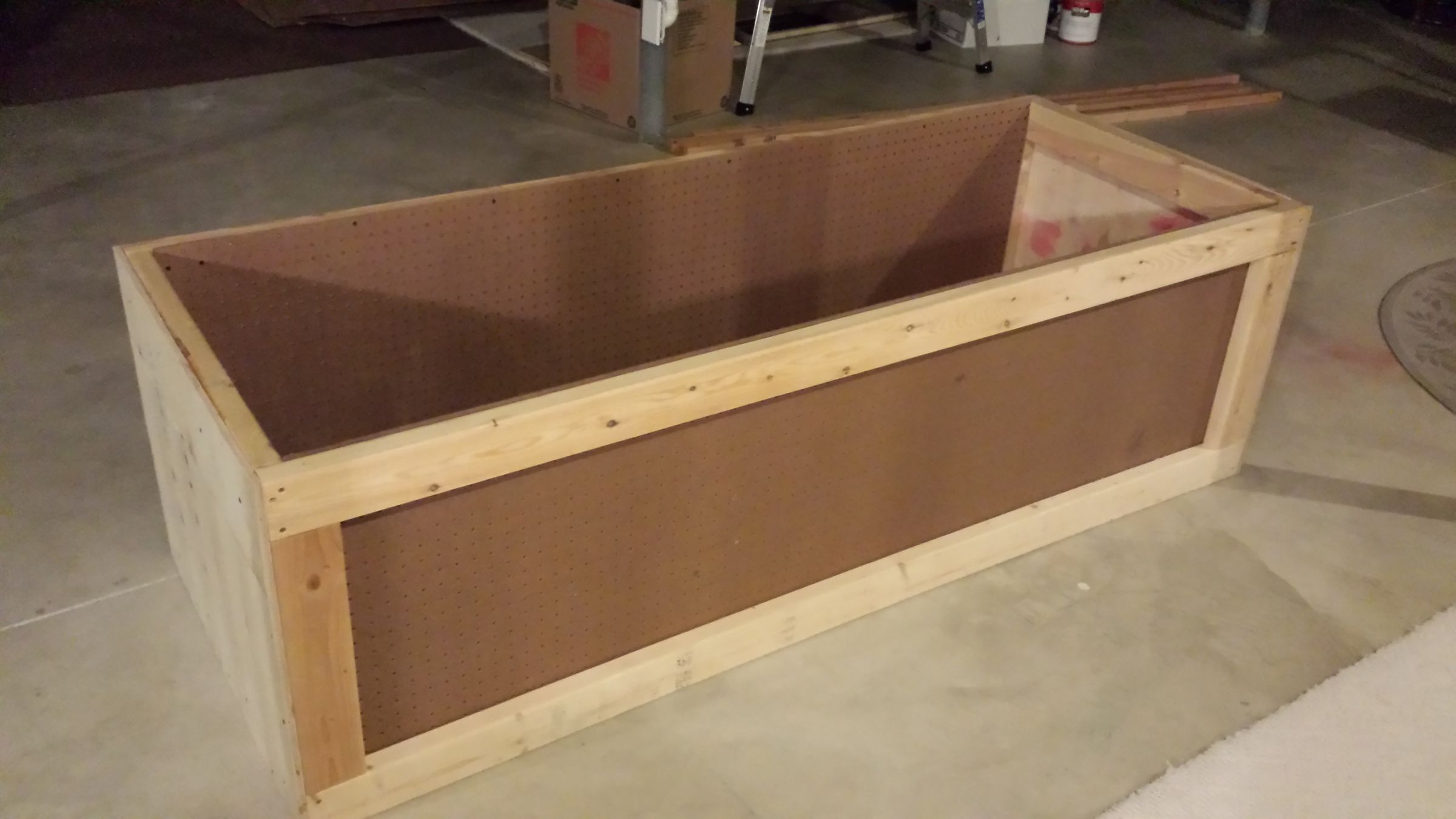 Workshop Mobile Storage Unit With Adjustable Shelving : 5 Steps ...