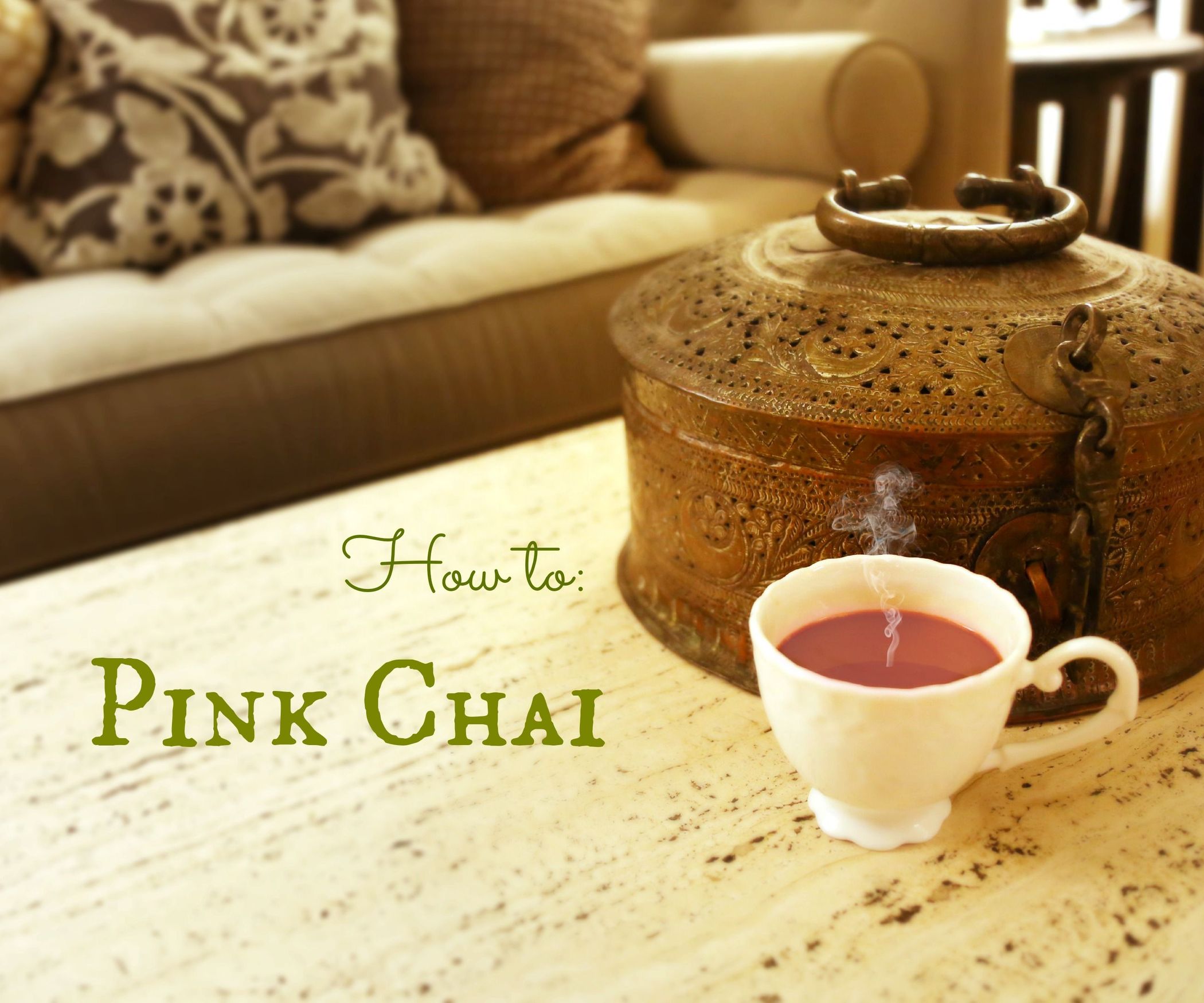 Pink Chai : 5 Steps (with Pictures) - Instructables