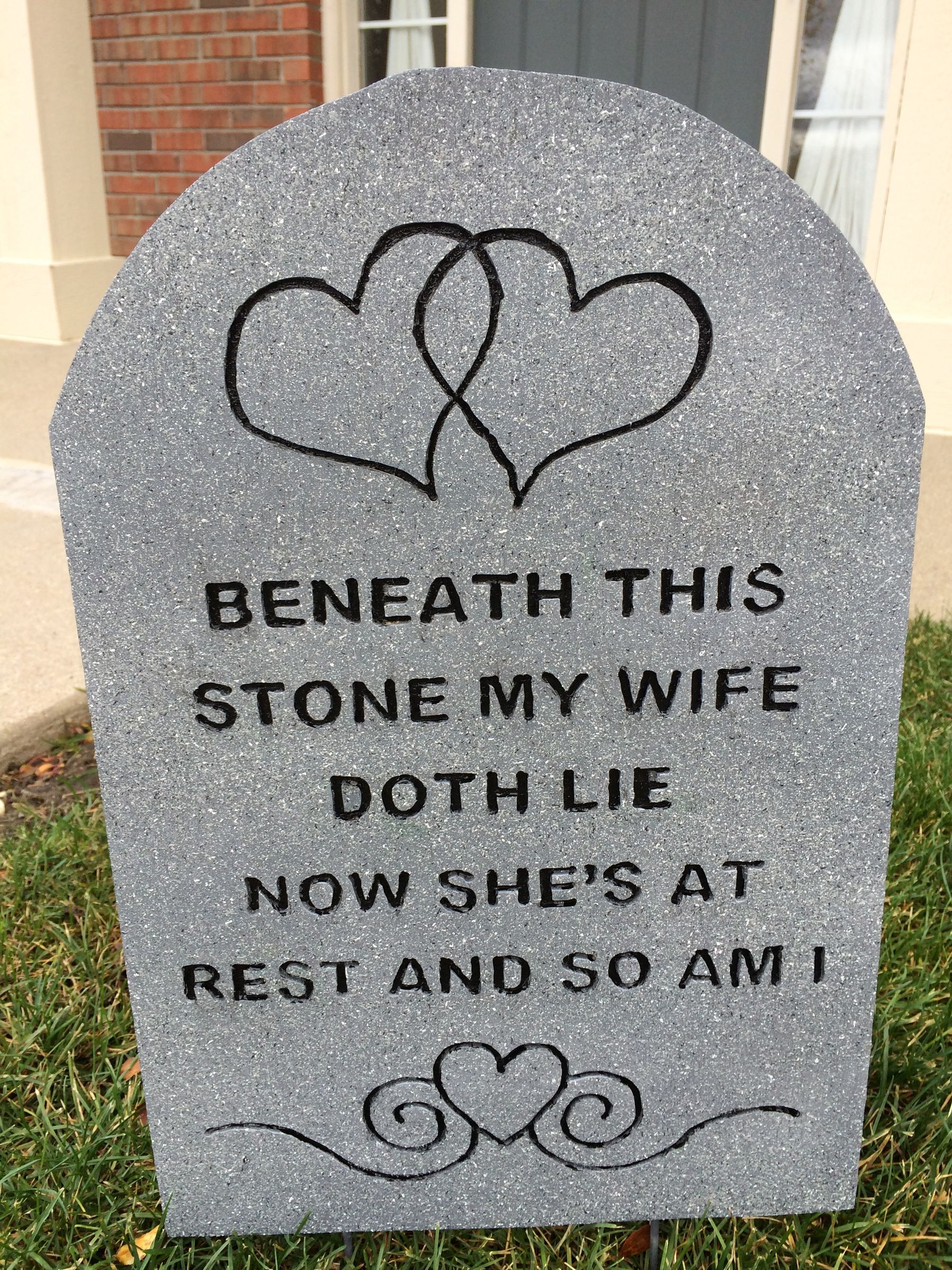 Headstones With Engraved Letters : 10 Steps - Instructables