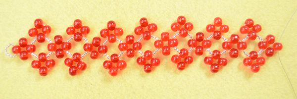 Right Angel Weave Bracelet Tutorial-Make an Embellished Red Bead ...