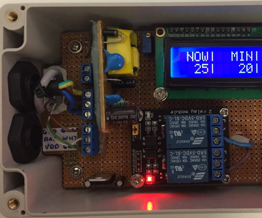 Thermostat Based On Arduino 6 Steps Instructables