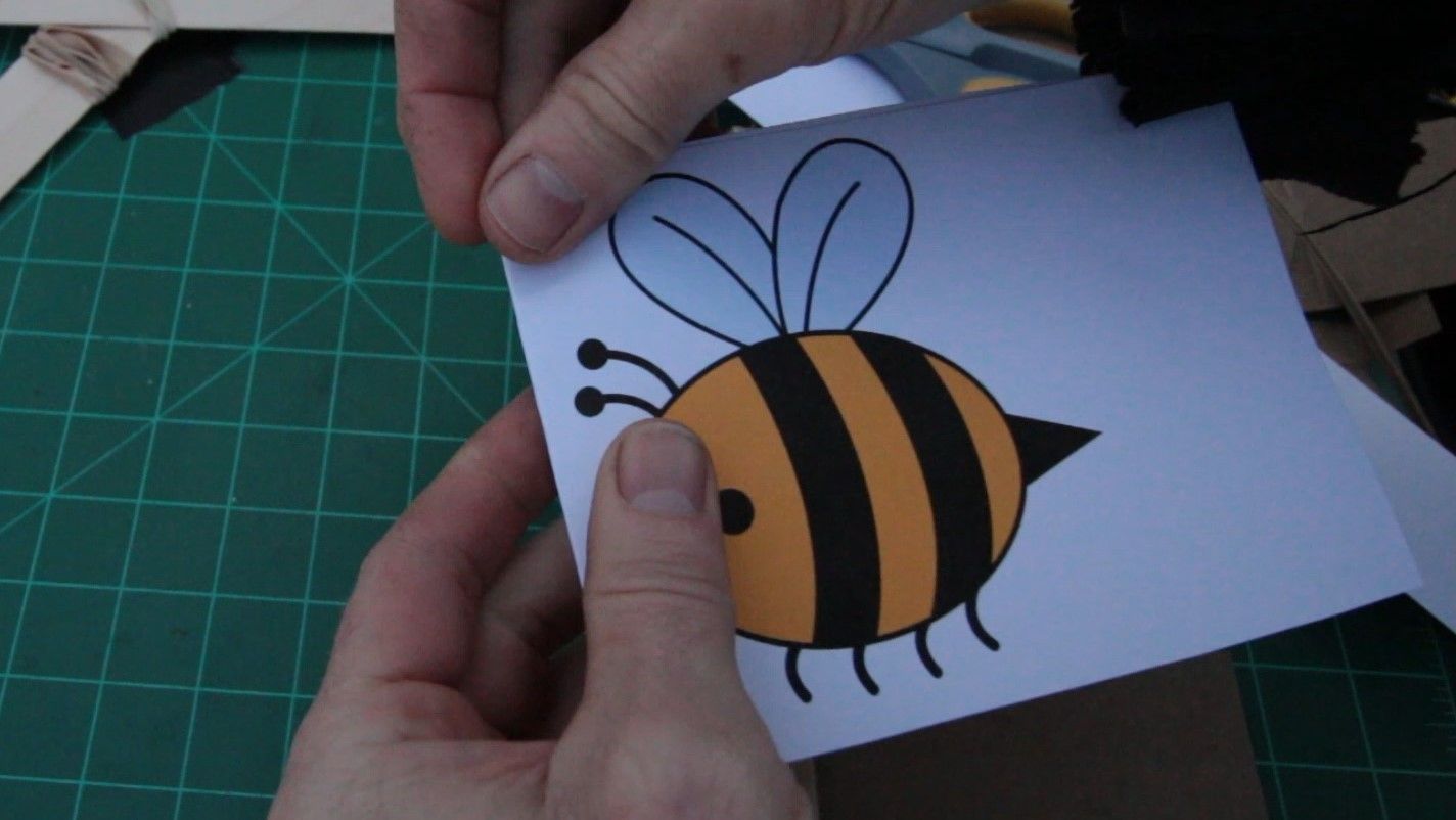 Bee Buzzer - Rubber Band Noise Toy : 19 Steps (with Pictures ...