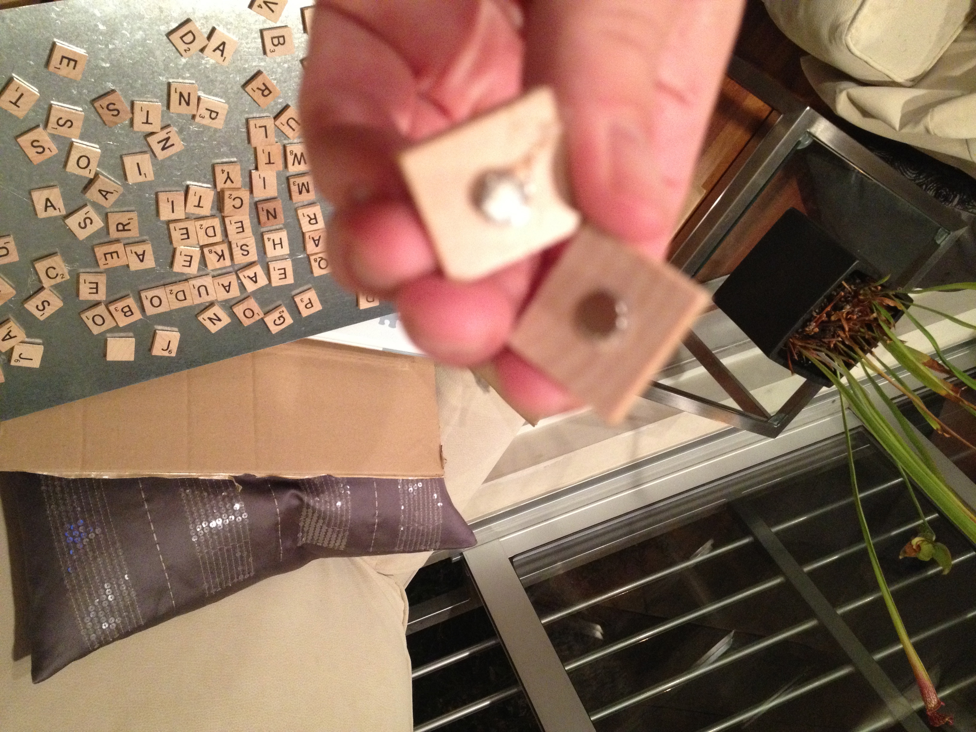 Make Your Own Scrabble Magnet Board : 8 Steps (with Pictures ...