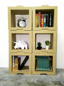Modular Cardboard Shelves : 4 Steps (with Pictures) - Instructables