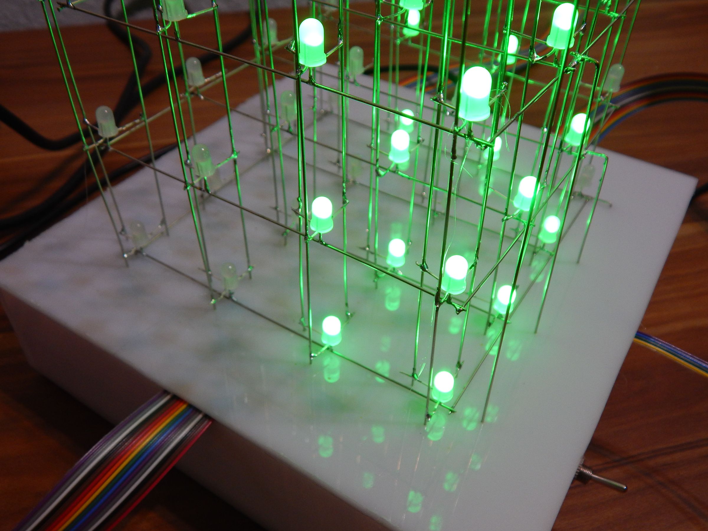 Build Your Own 4x4x4 RGB LED Cube : 9 Steps (with Pictures) - Instructables