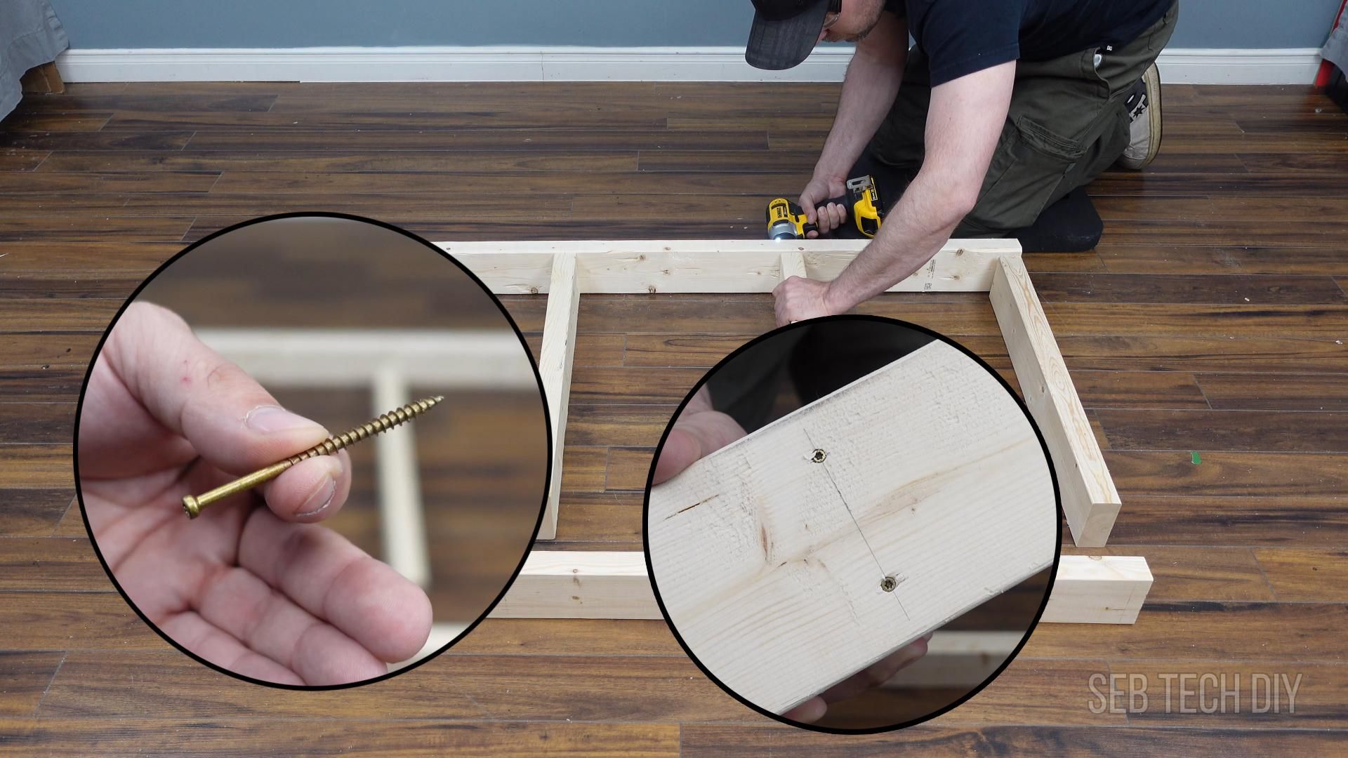 Easy Outdoor Sofa From 2x4s and Two Power Tools! : 12 Steps (with ...