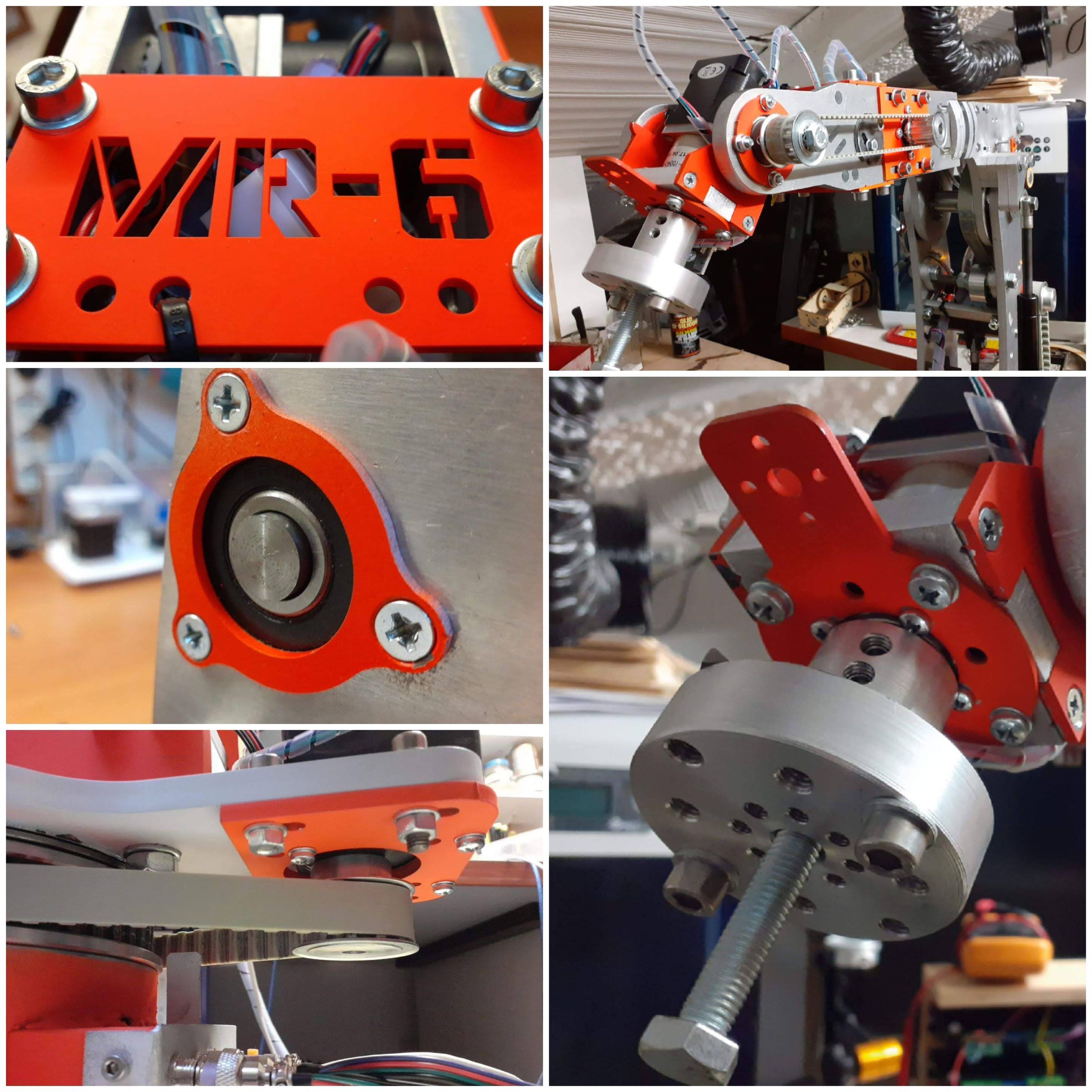 DIY Robot Arm 6 Axis (with Stepper Motors) : 9 Steps (with Pictures ...