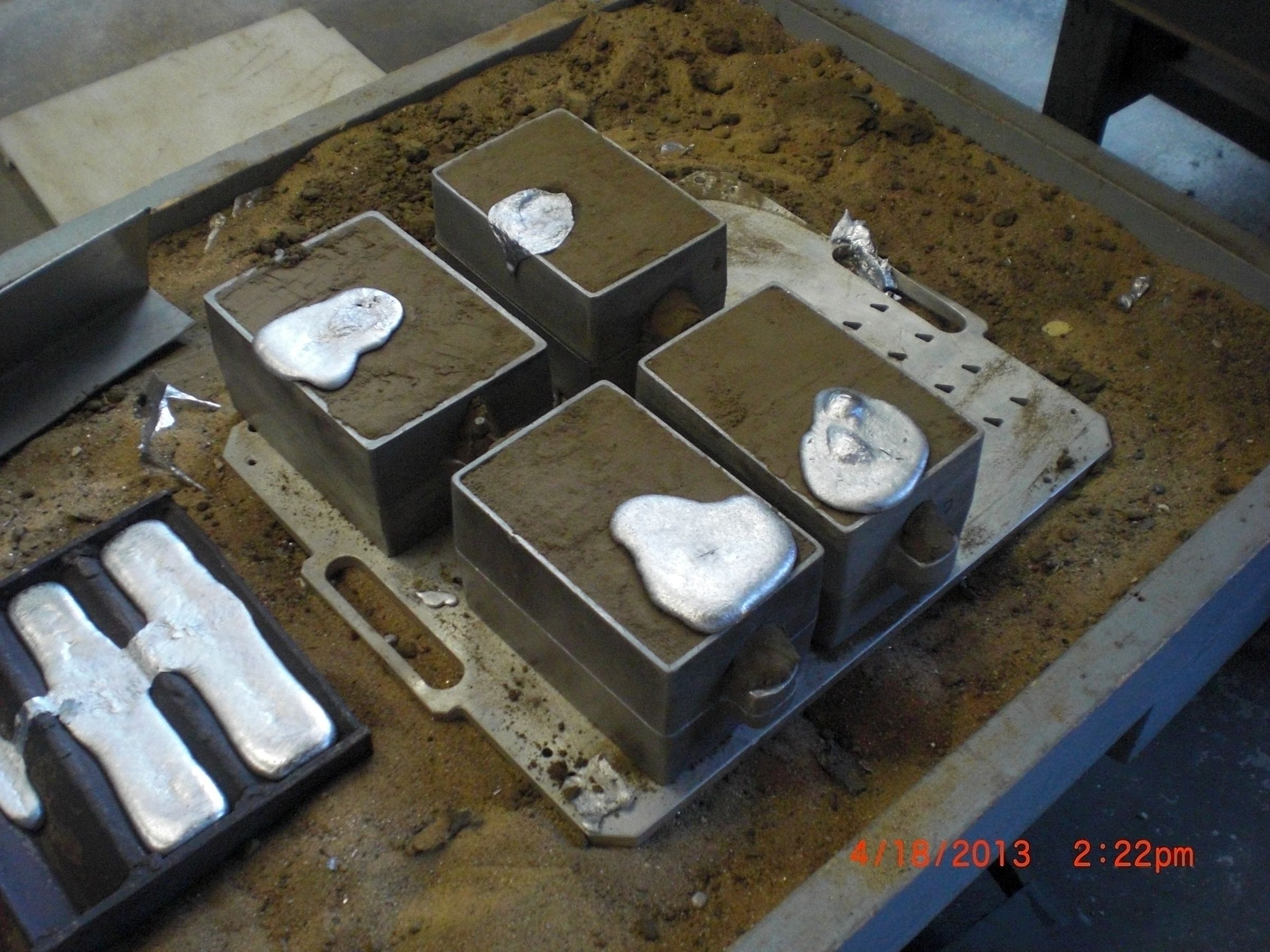 Green Sand Casting With Aluminum : 4 Steps - Instructables