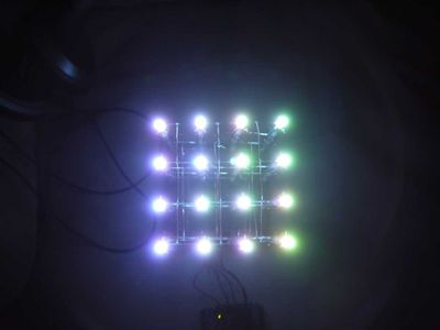 4x4x4 RGB LED Cube : 32 Steps (with Pictures) - Instructables