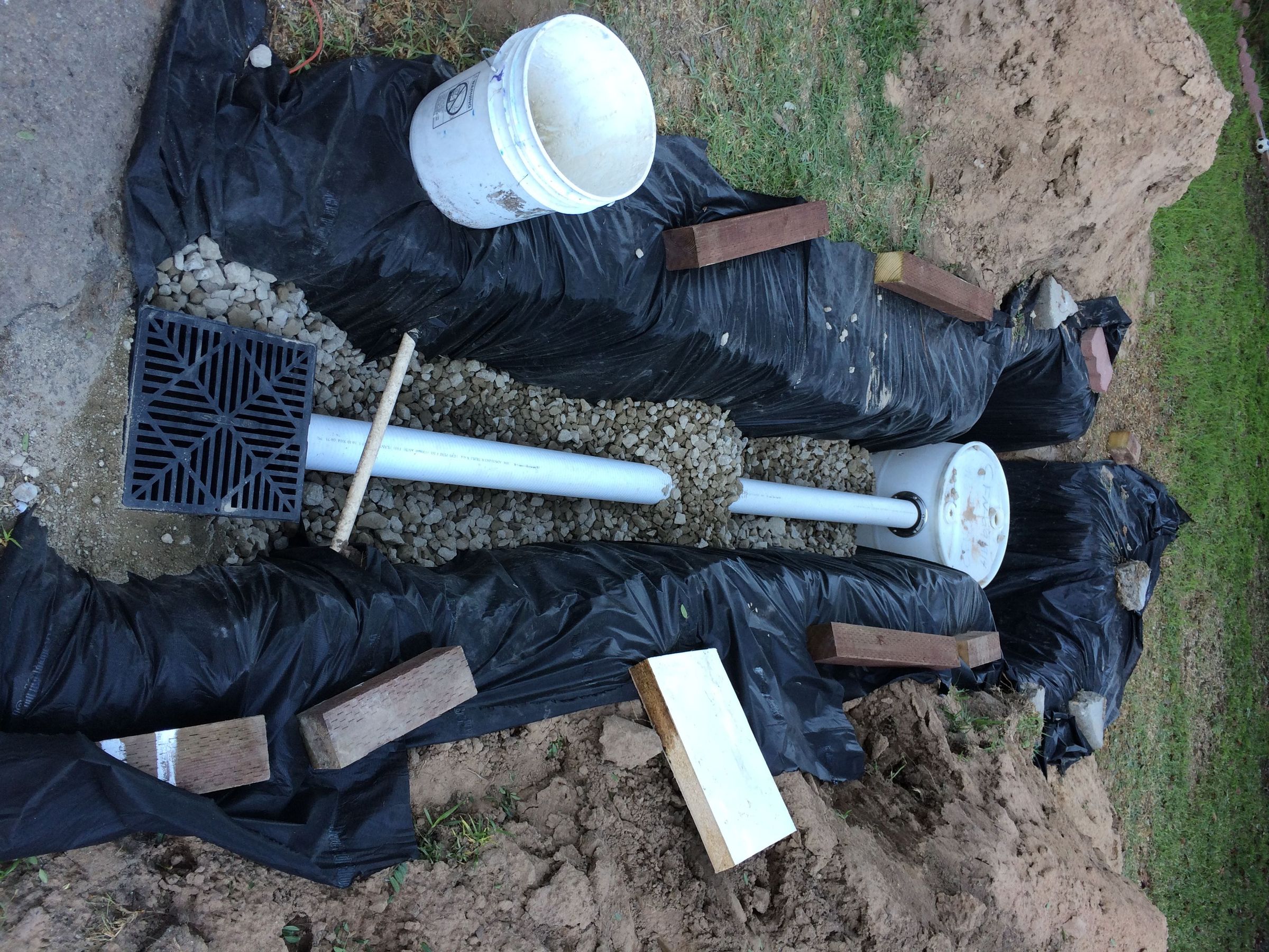 French Drain With Dry Well : 7 Steps (with Pictures) - Instructables