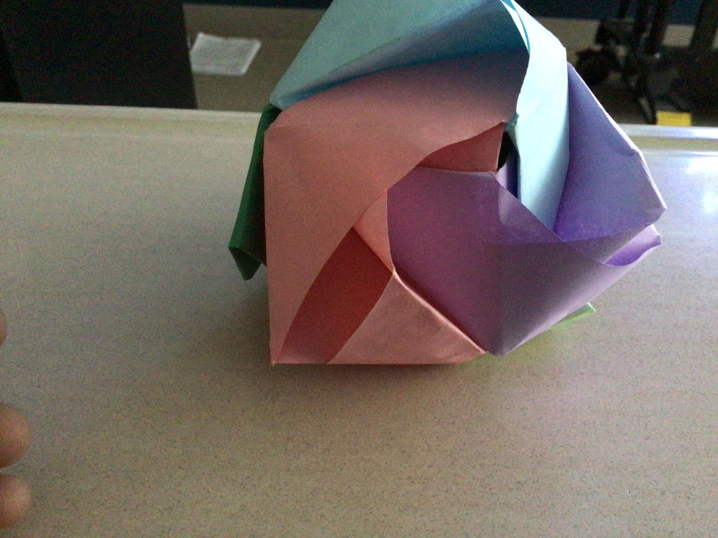 Origami Magic Rose Cube : 17 Steps (with Pictures) - Instructables