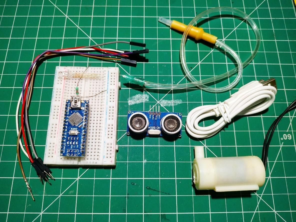 AUTOMATIC HAND SANITIZER : 7 Steps - Instructables