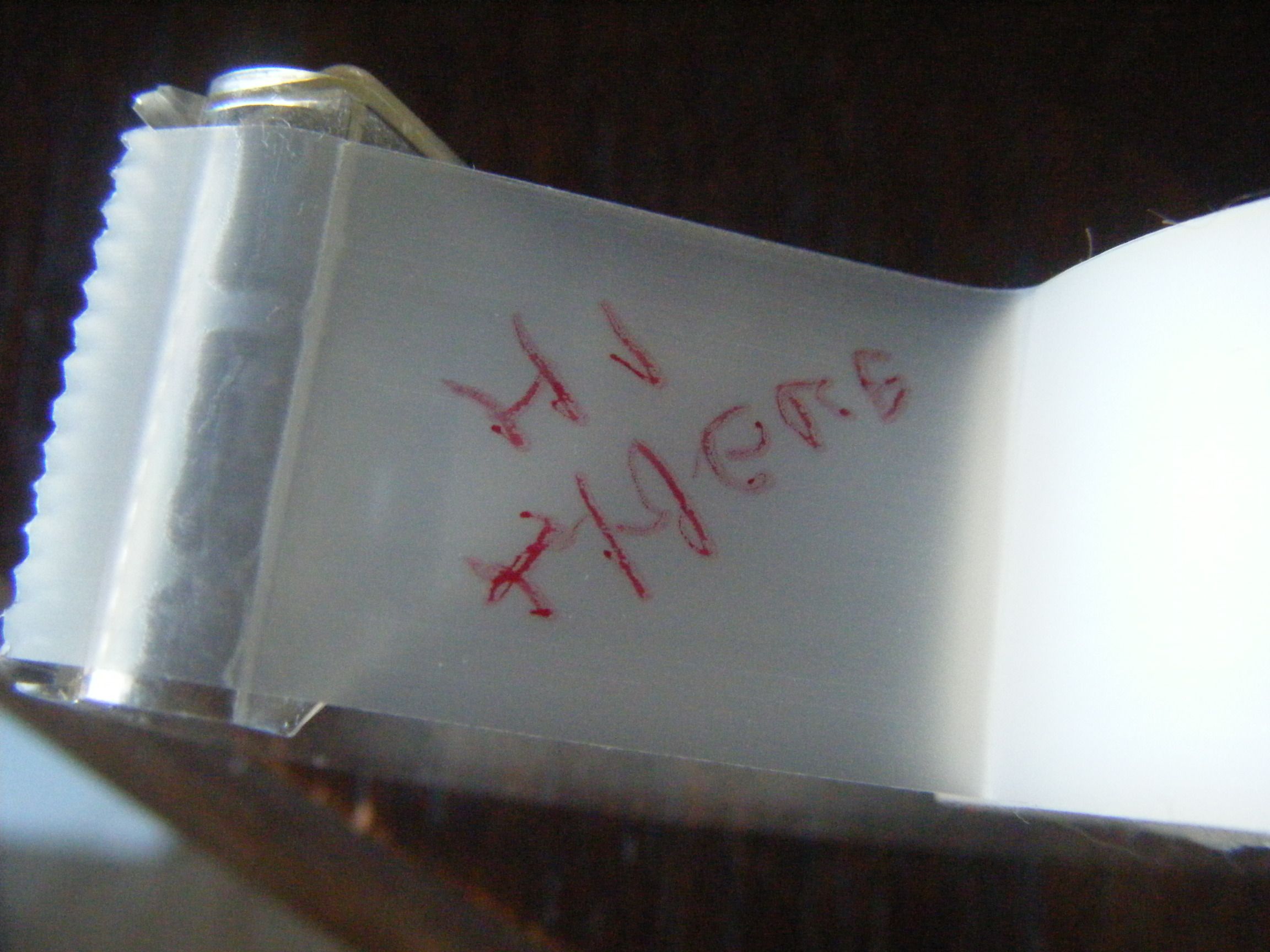 How to Write Secret Messages With Tape : 5 Steps - Instructables