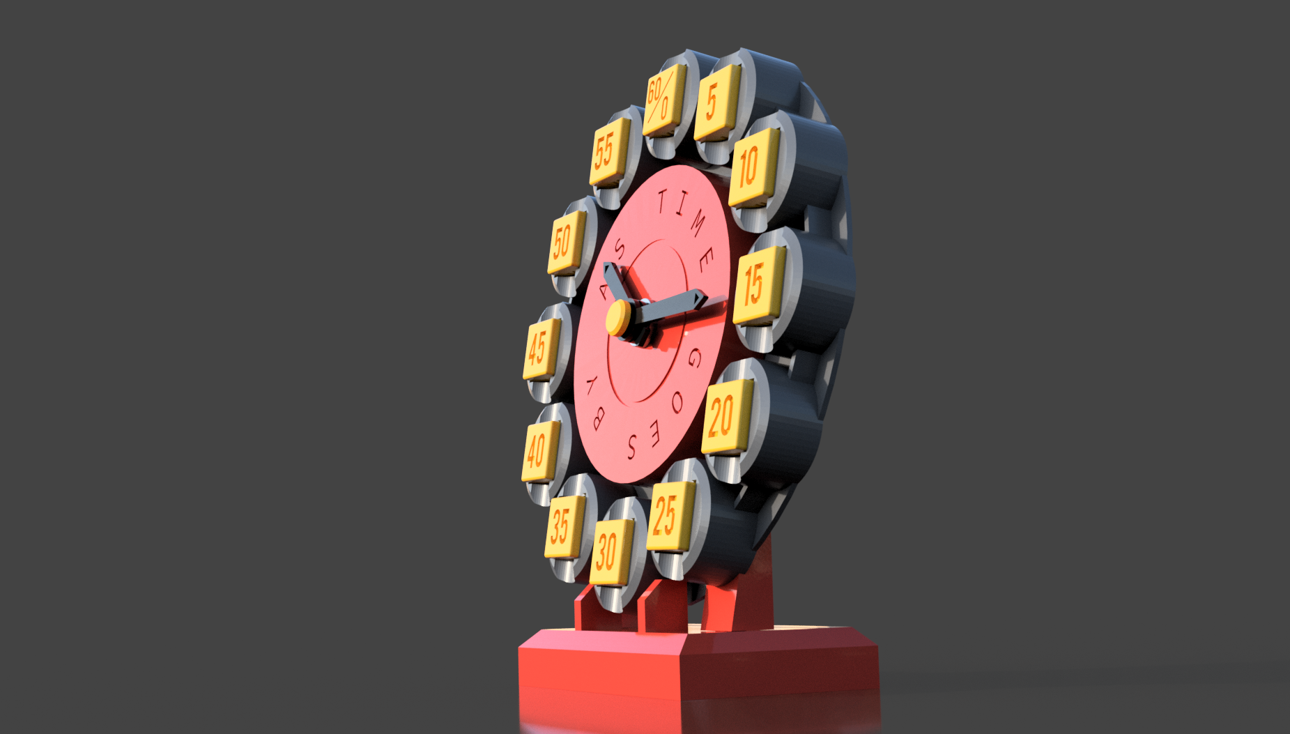 Learning Clock - Versatile - 3D Printed : 6 Steps (with Pictures ...